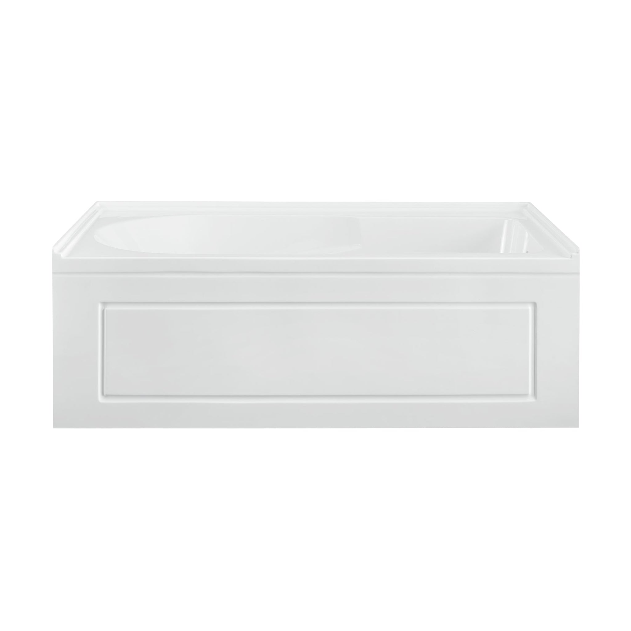 Swiss Madison Concorde 60" x 32" Glossy White Right-Hand Drain Alcove – US Bath Store