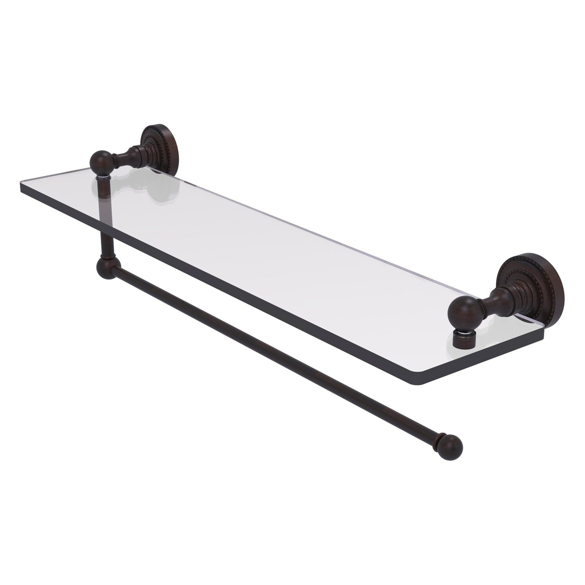 Allied Brass Dottingham 22" x 5" Venetian Bronze Solid Brass Paper Tow ...