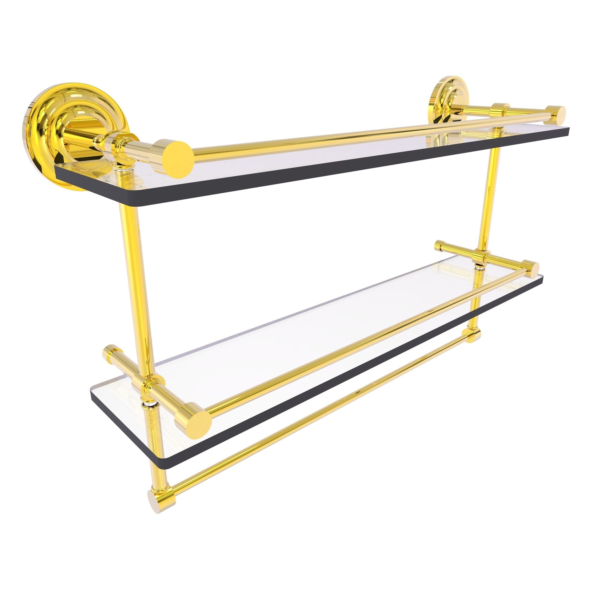 Allied Brass Que New 22" x 5" Polished Brass Solid Brass 22-Inch ...