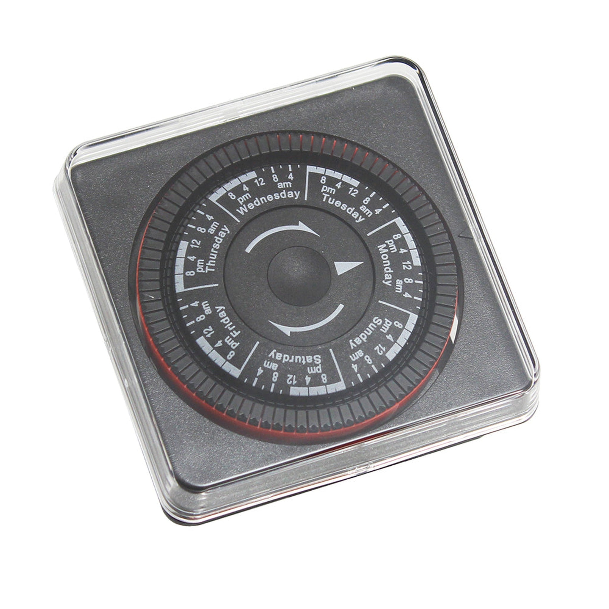 Amerec AI Series 7 Day Time Clock With 2 Hour On/off Segments, 120V ...