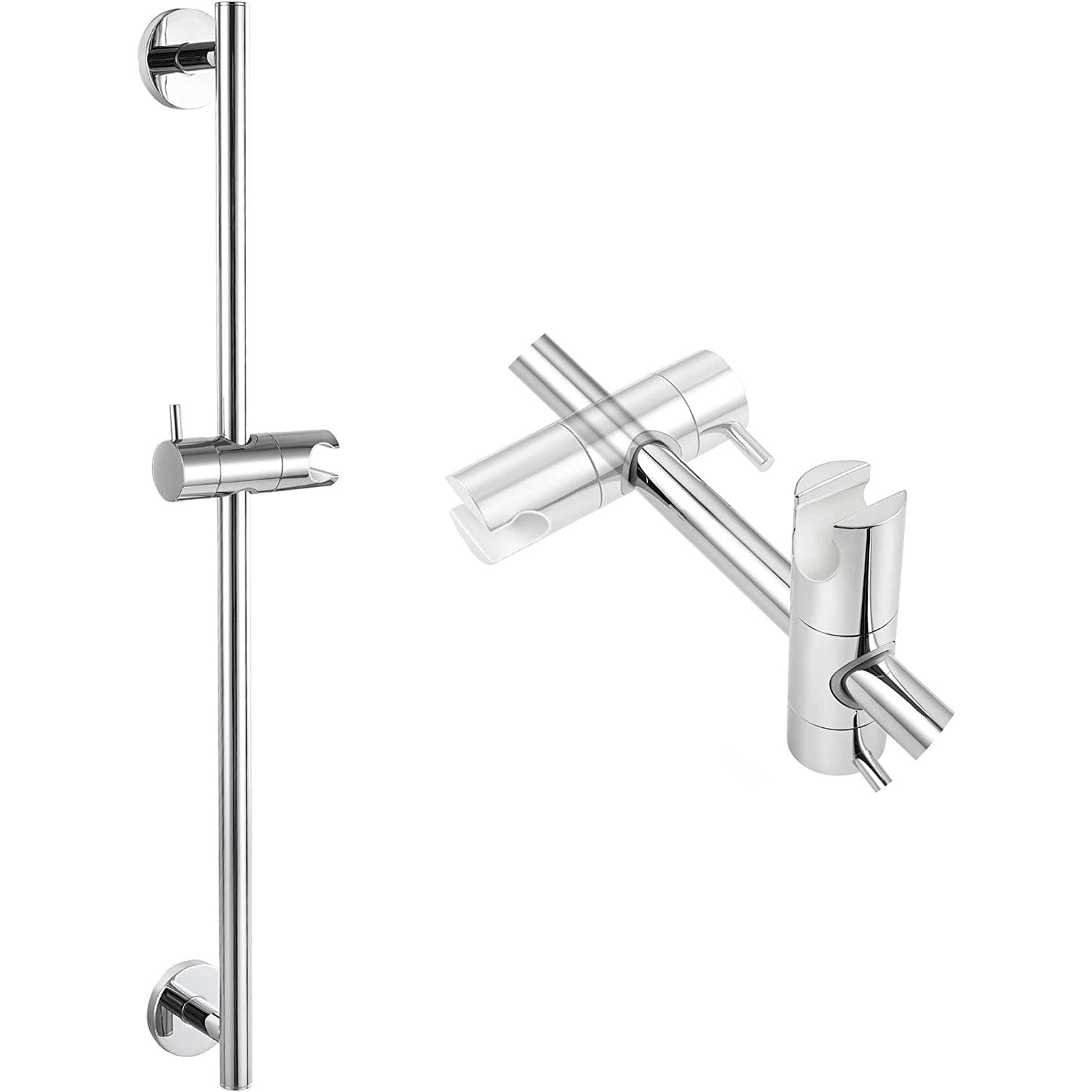 American Imaginations AI-36125 5" Chrome Rectangular Wall Mount Modern ...