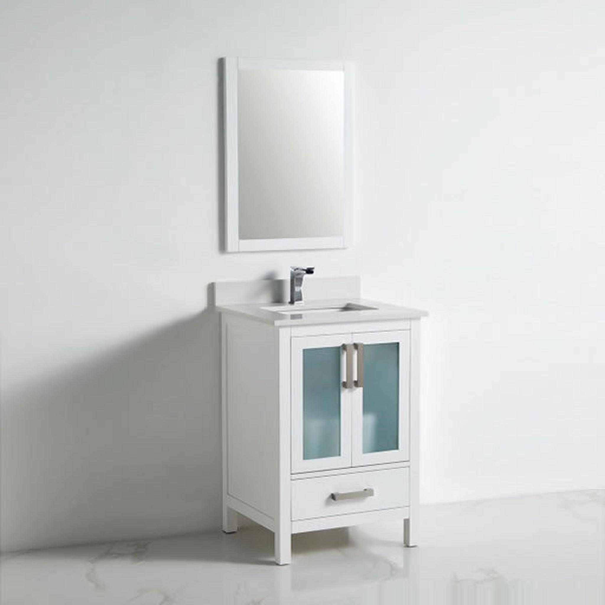 BNK BCB1324 Berlin Vanity Only Two-Door One Drawer Soft Close – US Bath ...