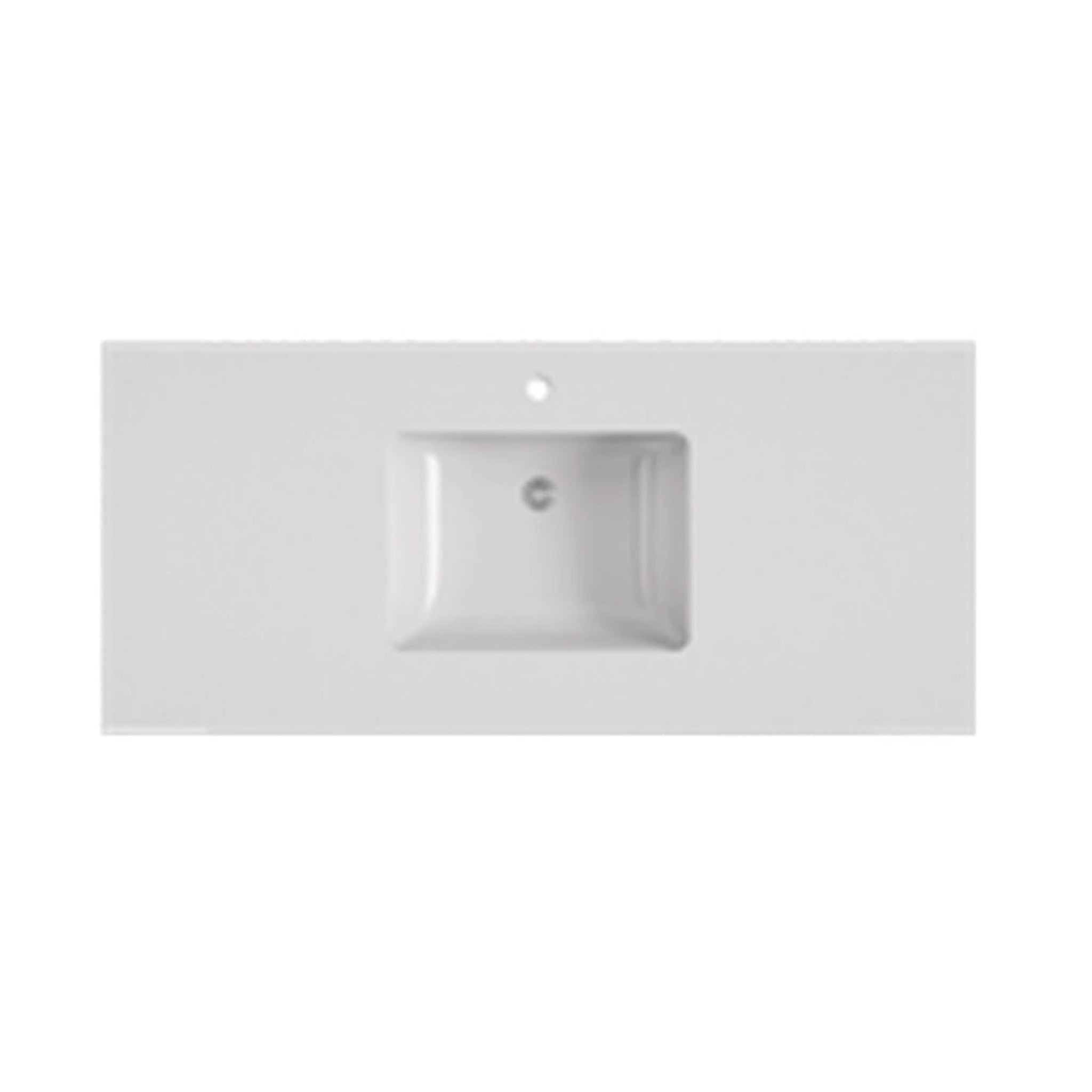 DM Bath 49" Miami Vena Quartz Countertop with OXFORD Undermount Sink ...
