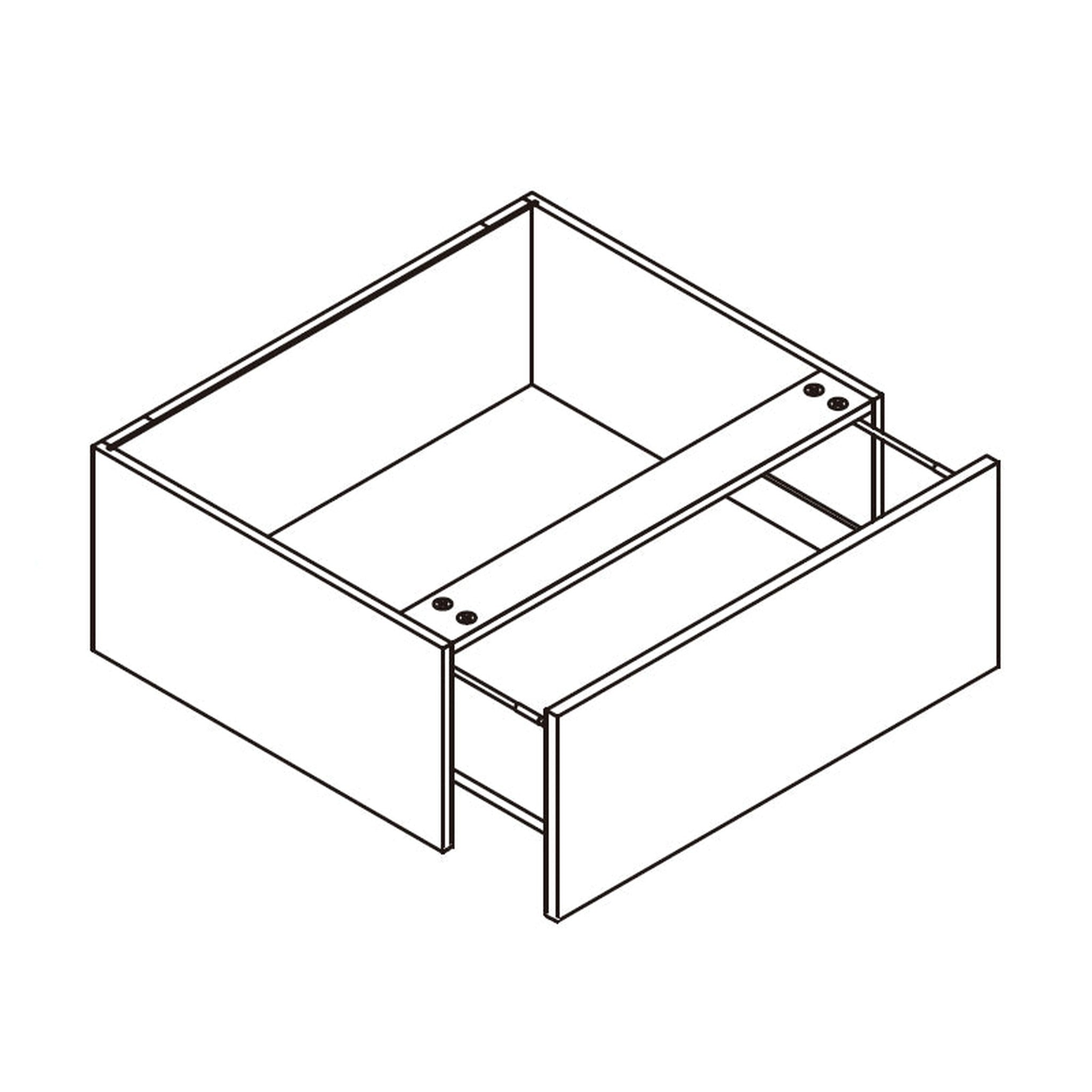 Domain Cabinets VKD30-PWS-UN Pacific 30" x 6" With 1 Drawer White Wood ...