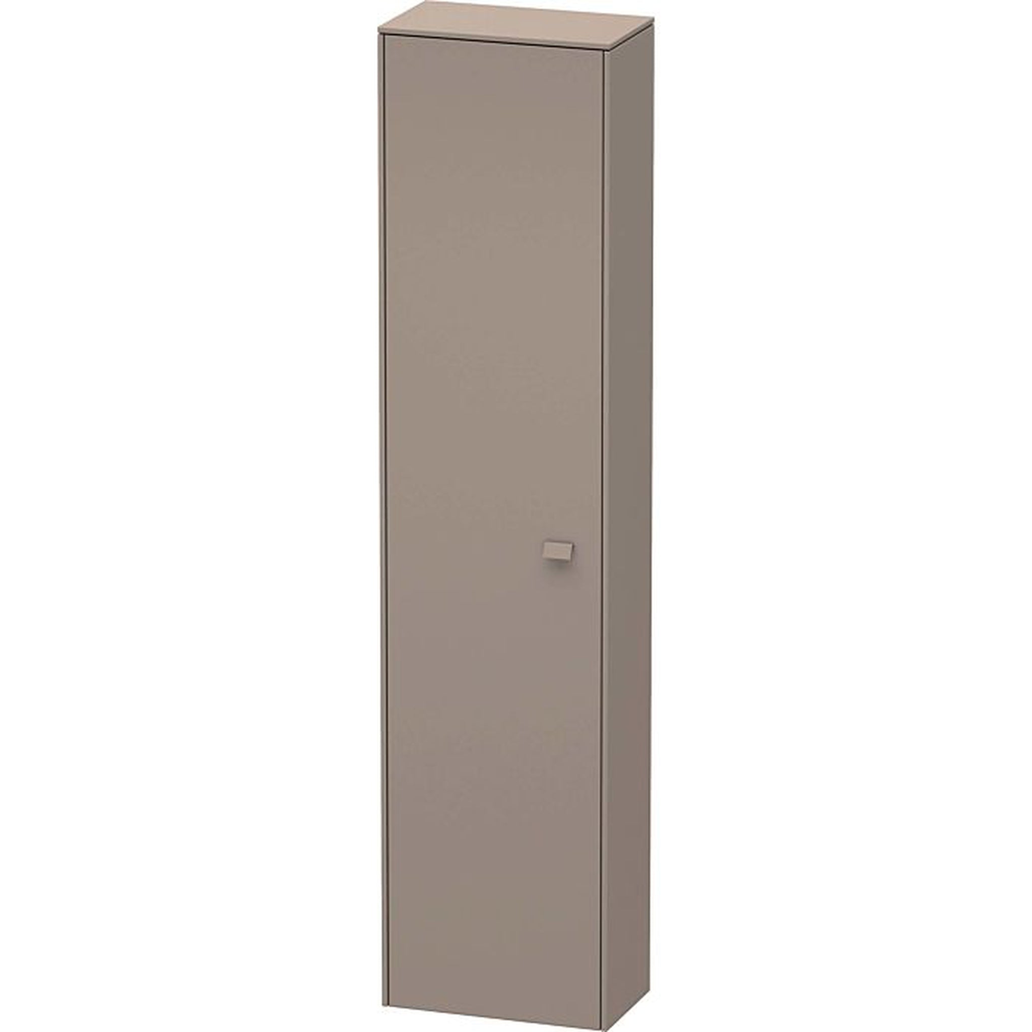Duravit Brioso 17" x 70" x 9" Tall Cabinet With Left Door in Basalt Ma ...