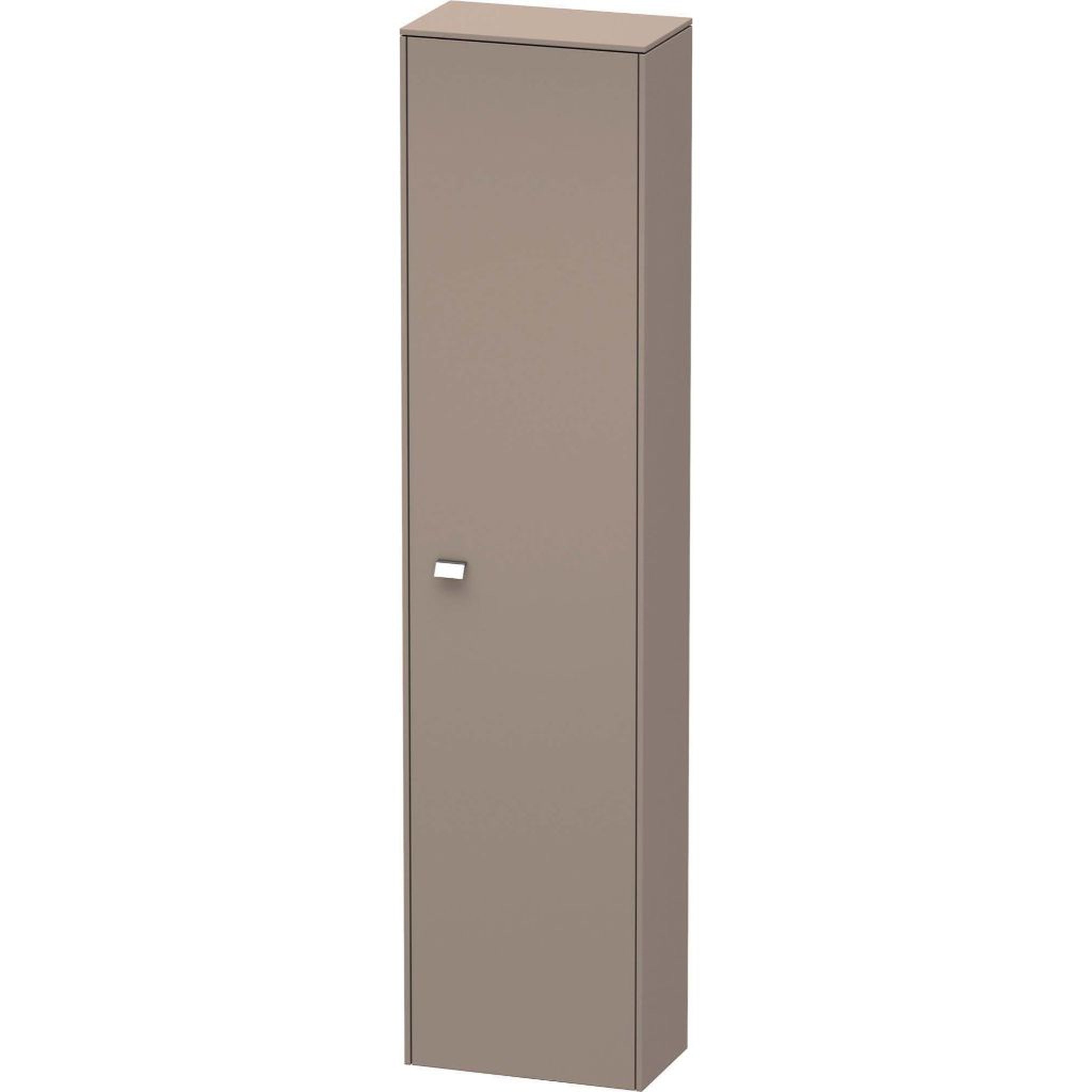 Duravit Brioso 17" x 70" x 9" Tall Cabinet With Right Door in Basalt M ...