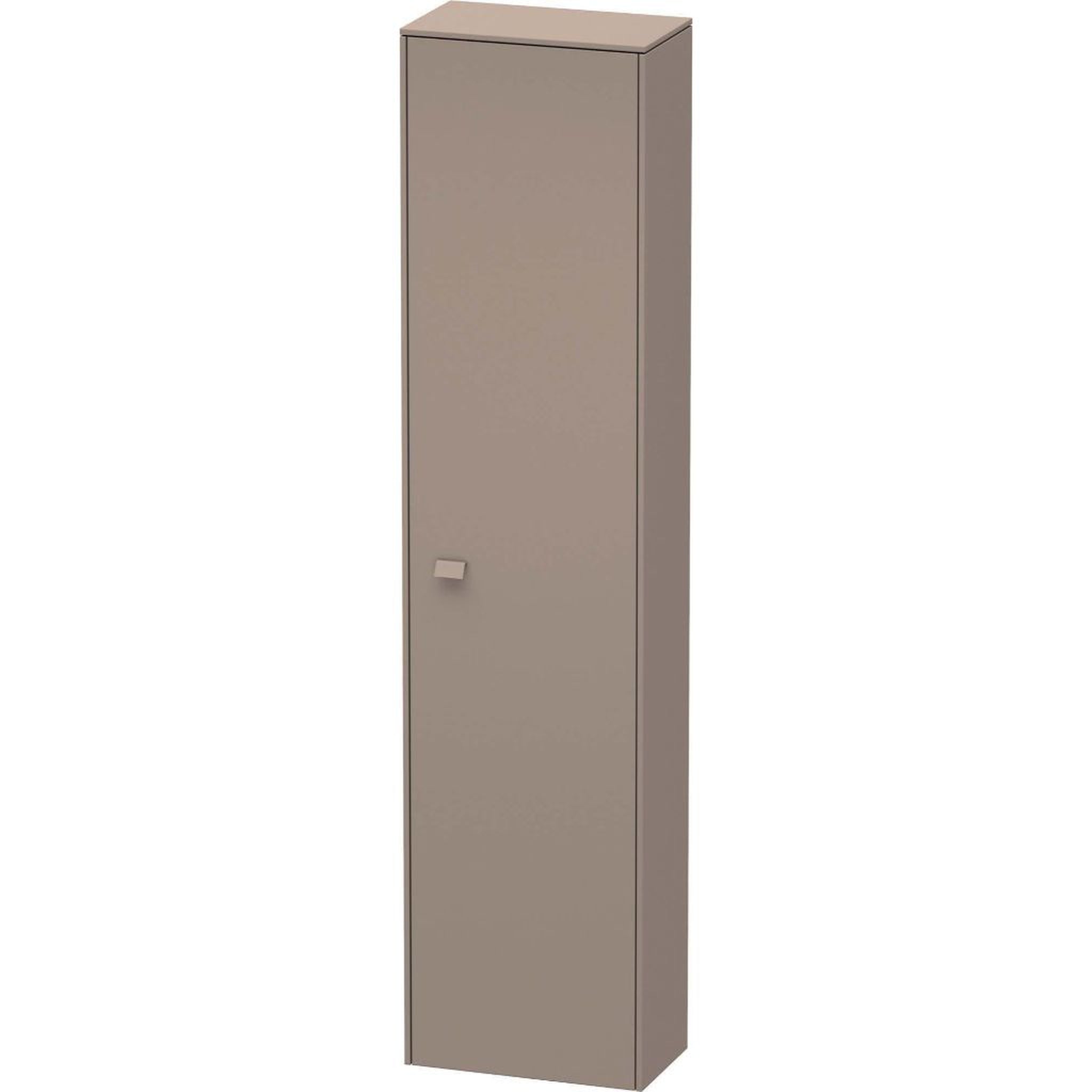 Duravit Brioso 17" x 70" x 9" Tall Cabinet With Right Door in Basalt M ...