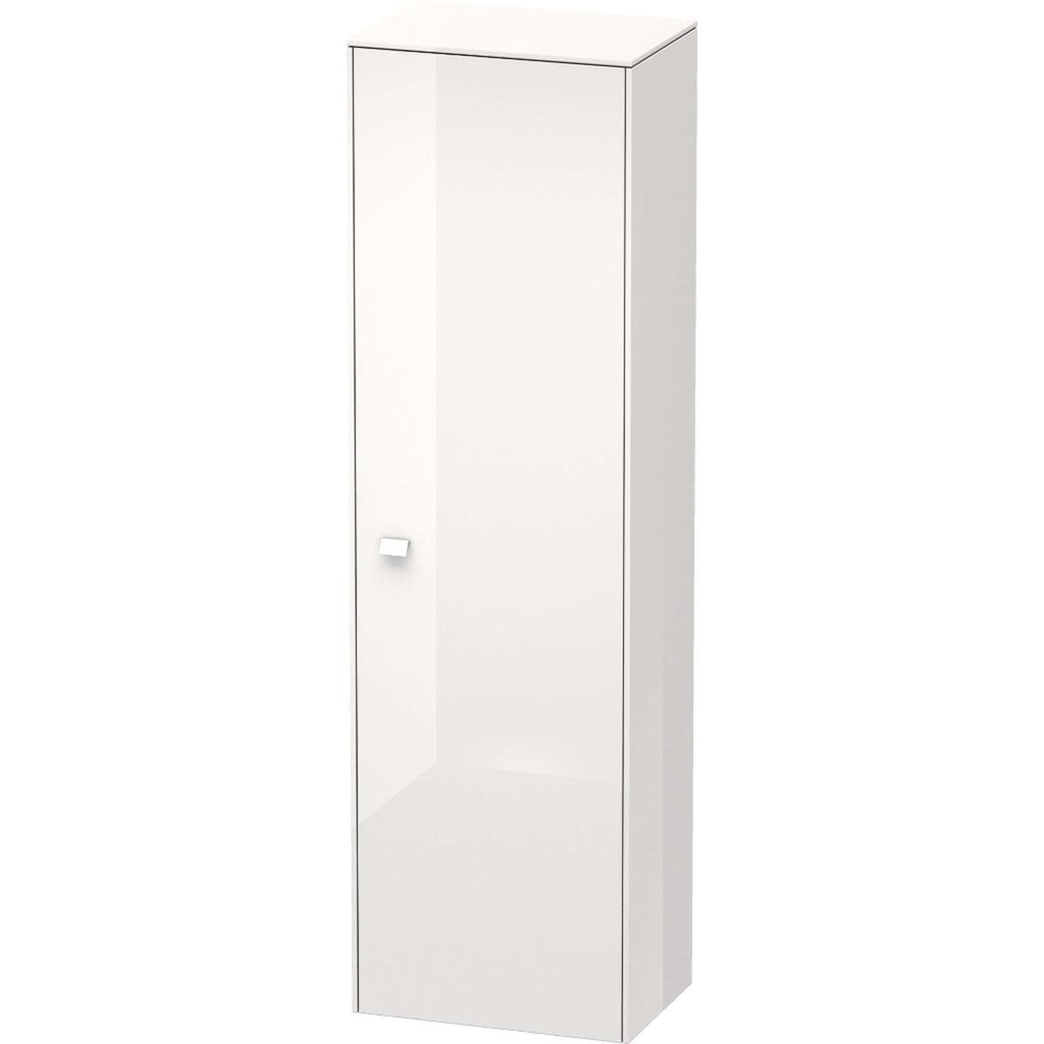 Duravit Brioso 20" x 70" x 14" Tall Cabinet With Right Door in White H ...