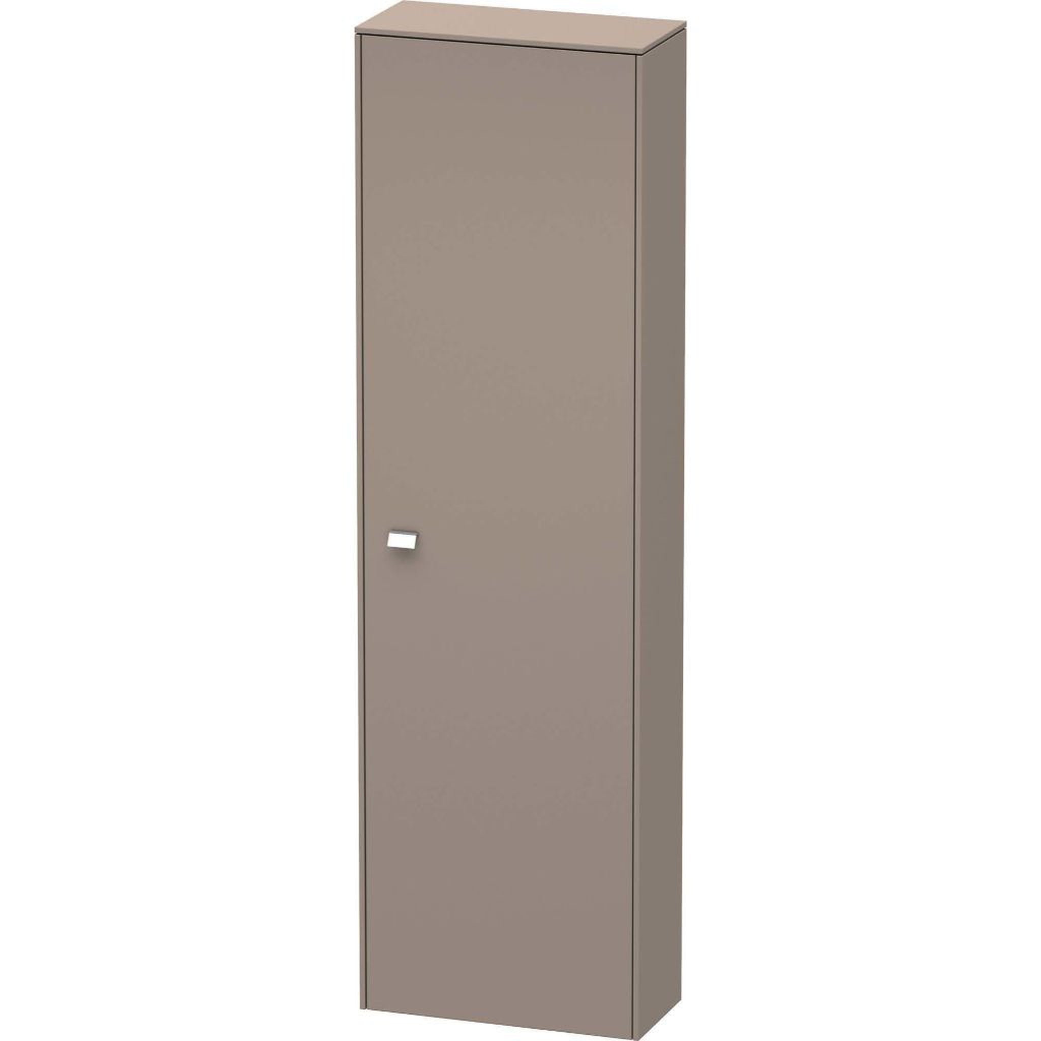 Duravit Brioso 20" x 70" x 9" Tall Cabinet With Right Door in Basalt M ...