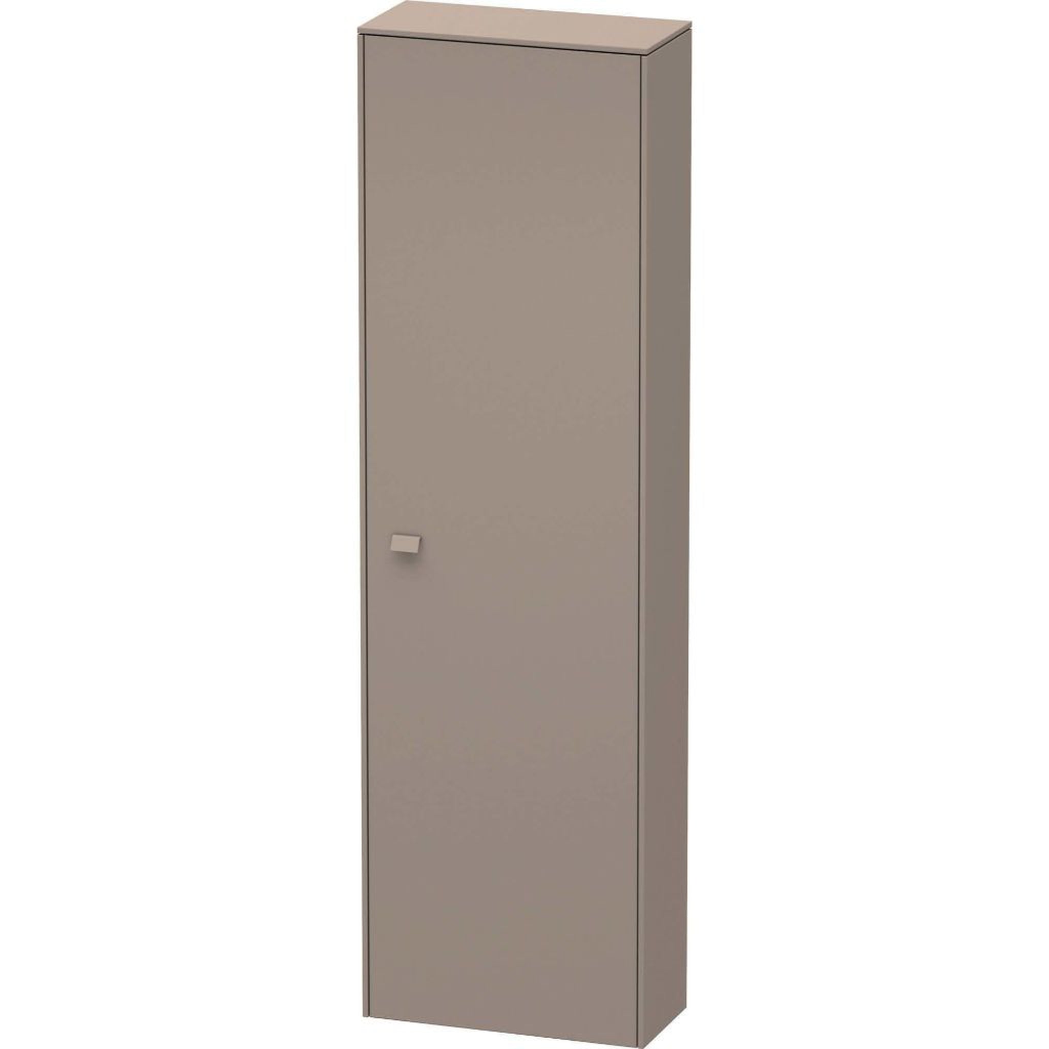 Duravit Brioso 20" x 70" x 9" Tall Cabinet With Right Door in Basalt M ...