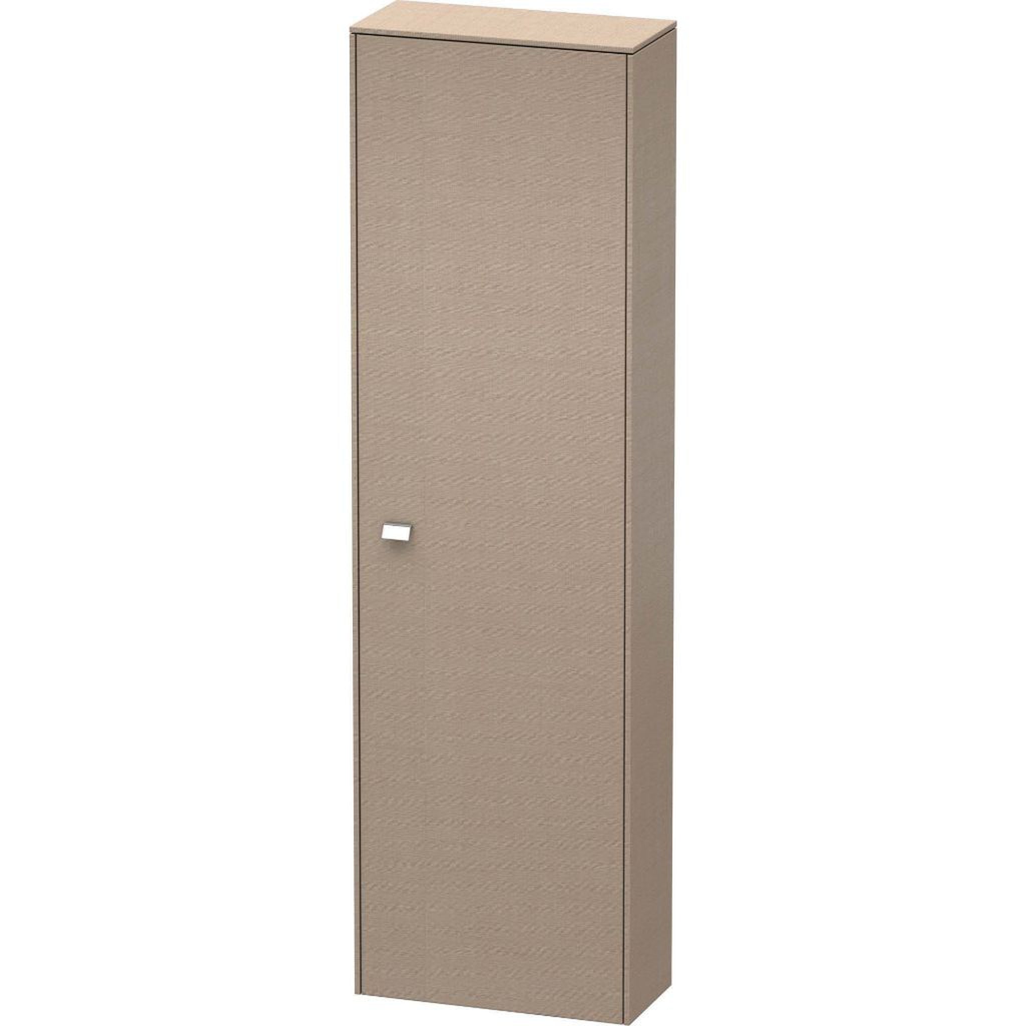 Duravit Brioso 20" x 70" x 9" Tall Cabinet With Right Door in Linen an ...