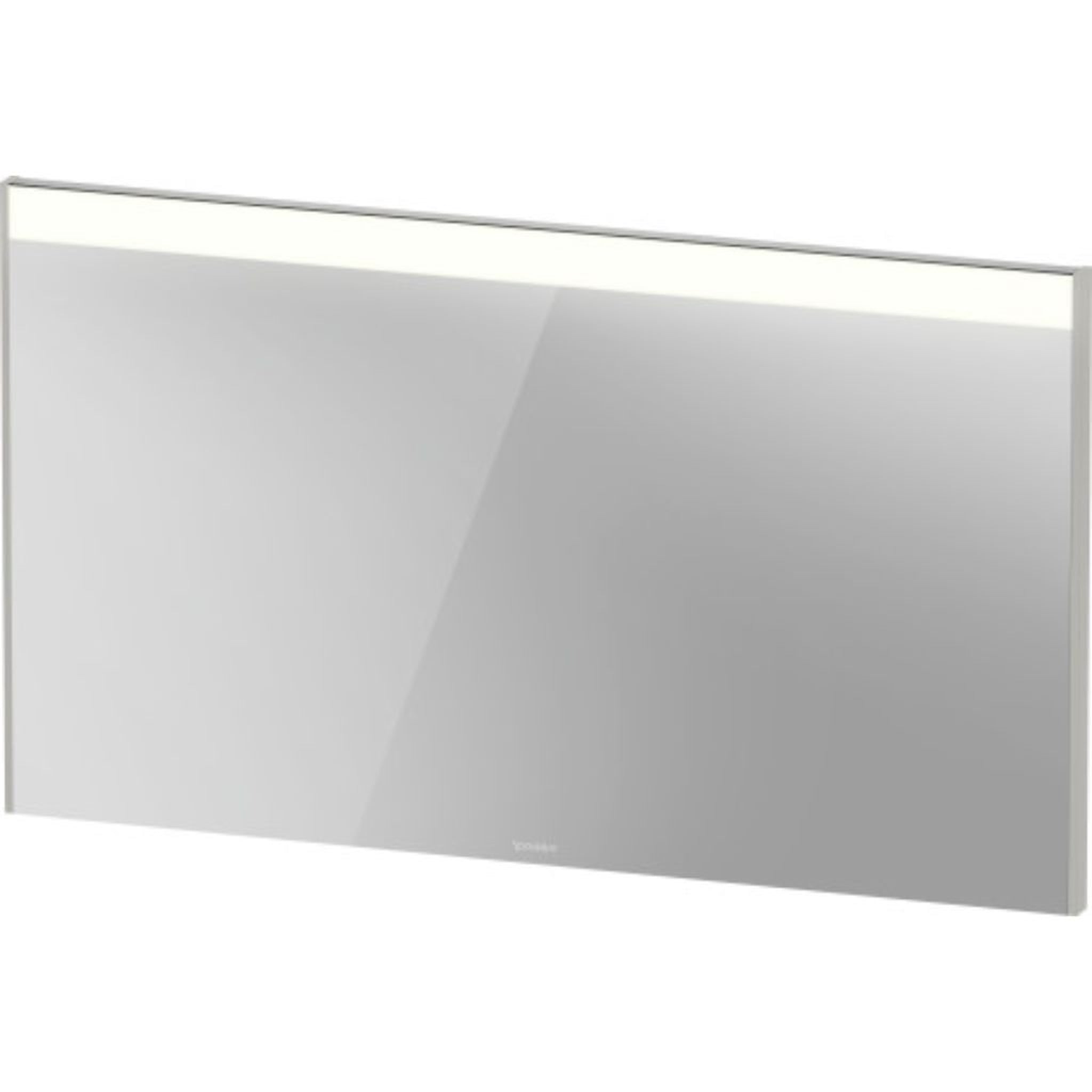 Duravit Brioso 48" x 28" x 1" Mirror With Lighting Concrete Grey Matt ...