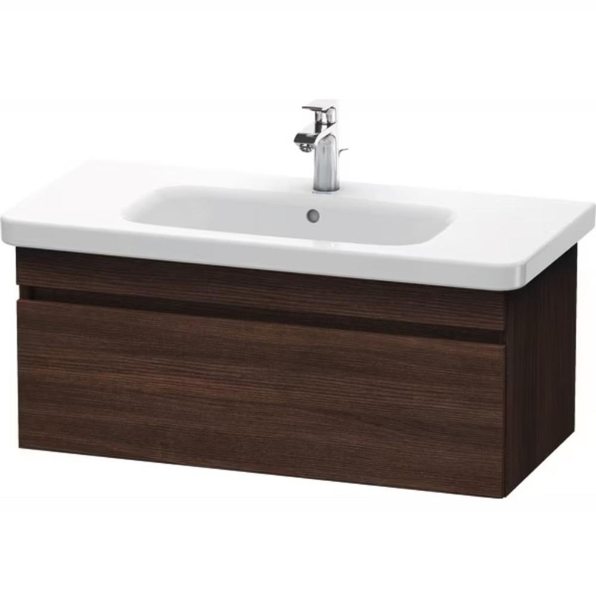 Duravit DuraStyle 37" x 16" x 18" One Drawer Wall-Mount Vanity Unit in ...