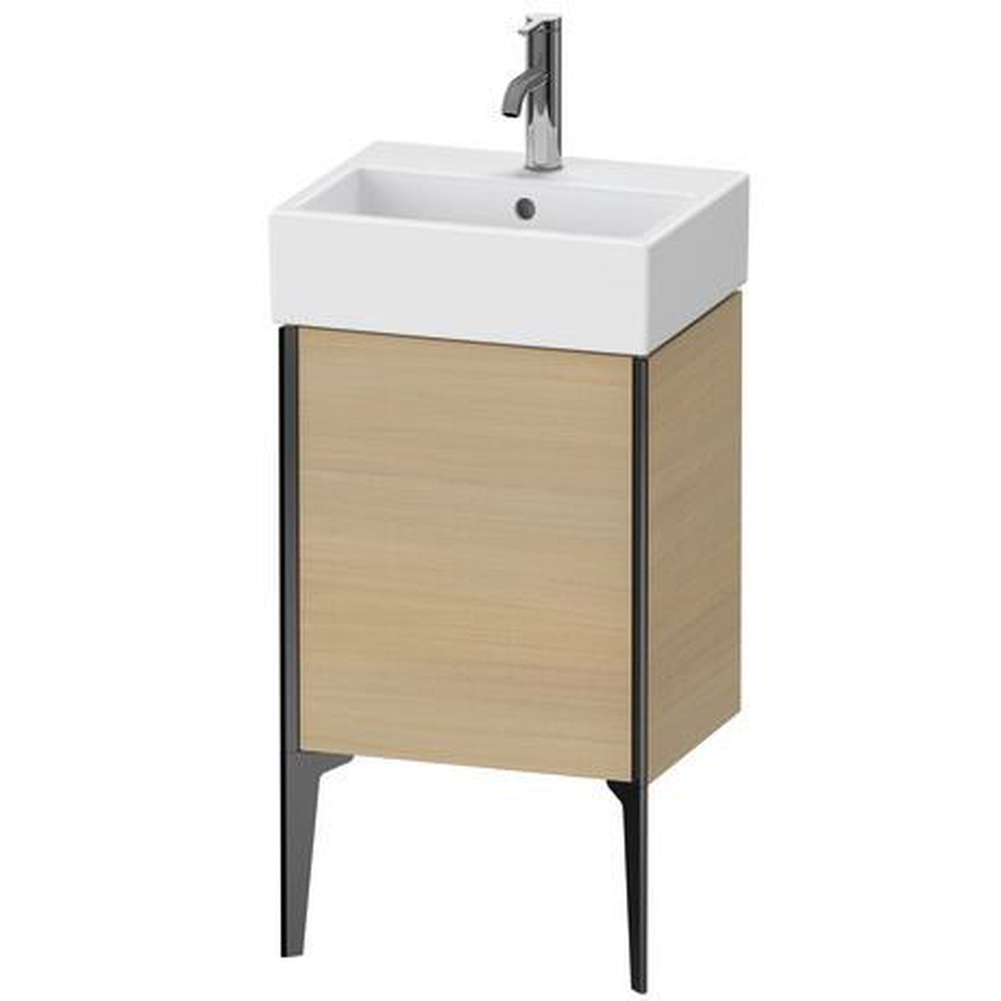 Duravit Xviu 17" x 19" x 13" One Door Floorstanding Vanity Unit With R ...