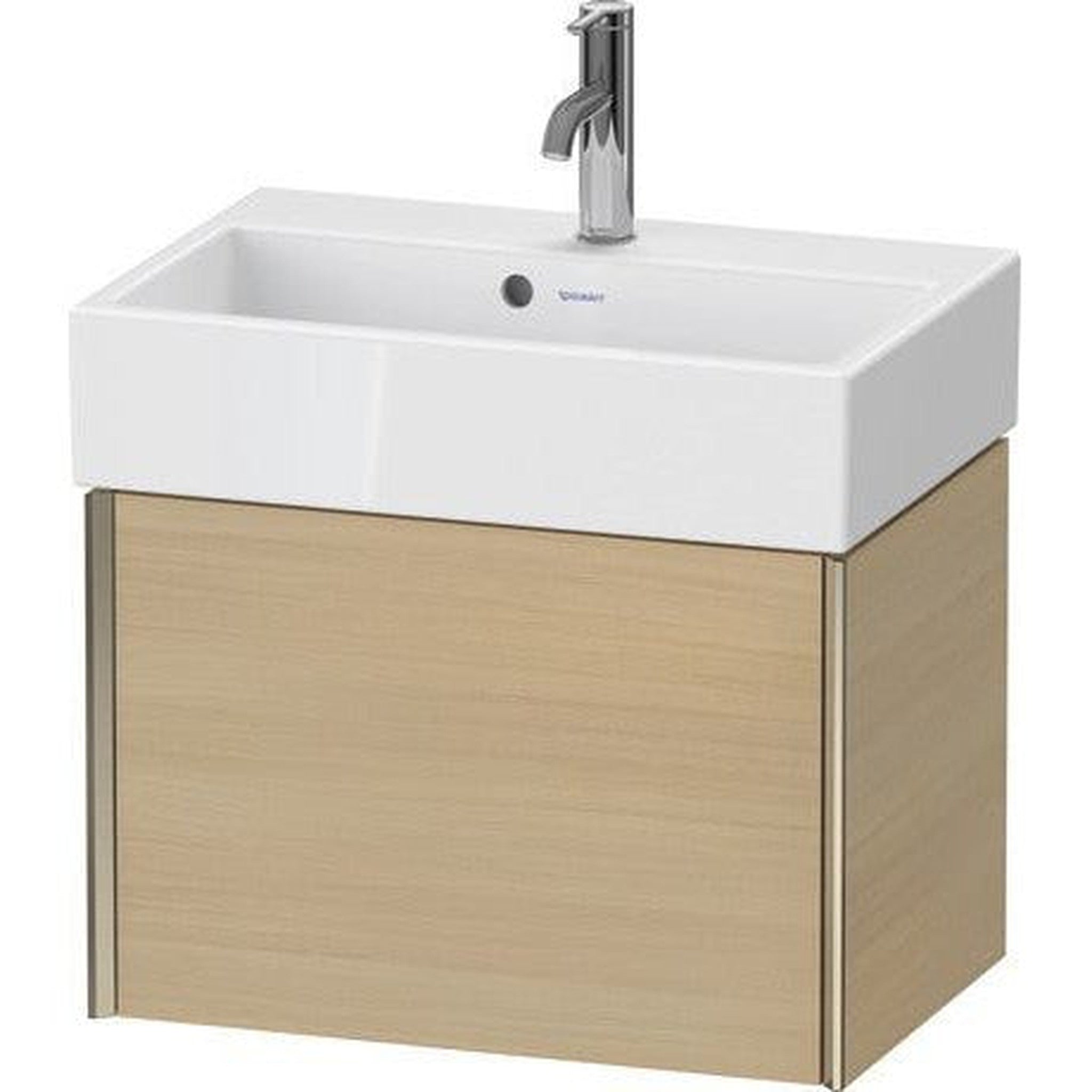 Duravit Xviu 23" x 16" x 15" One Drawer Wall-Mount Vanity Unit, Medite ...