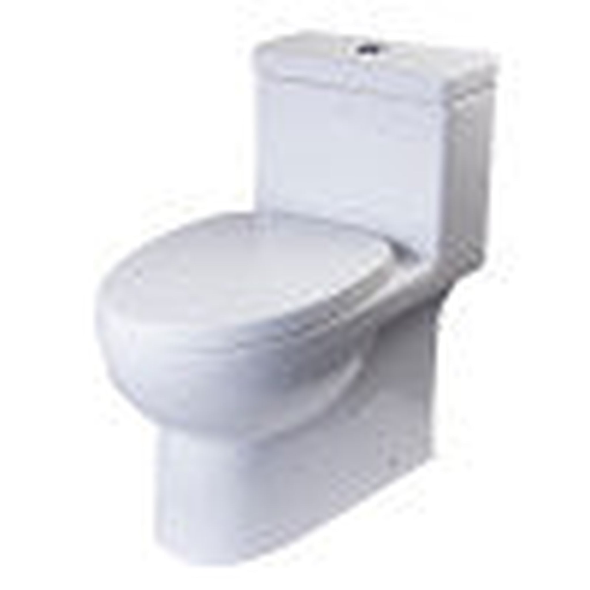 Eago Dual Flush One Piece Eco-friendly High Efficiency Low Flush White ...