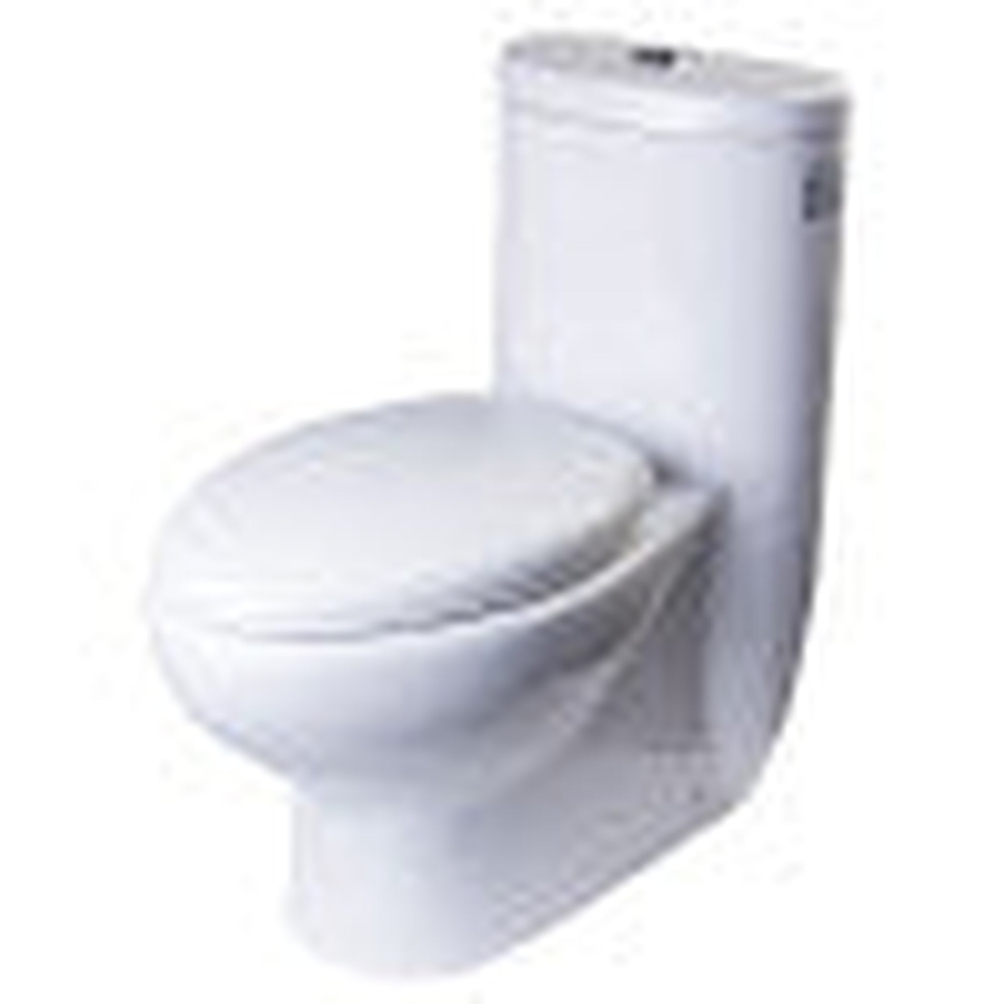 Eago Tall Dual Flush One Piece Low Flush 28" Ceramic White Toilet – US ...
