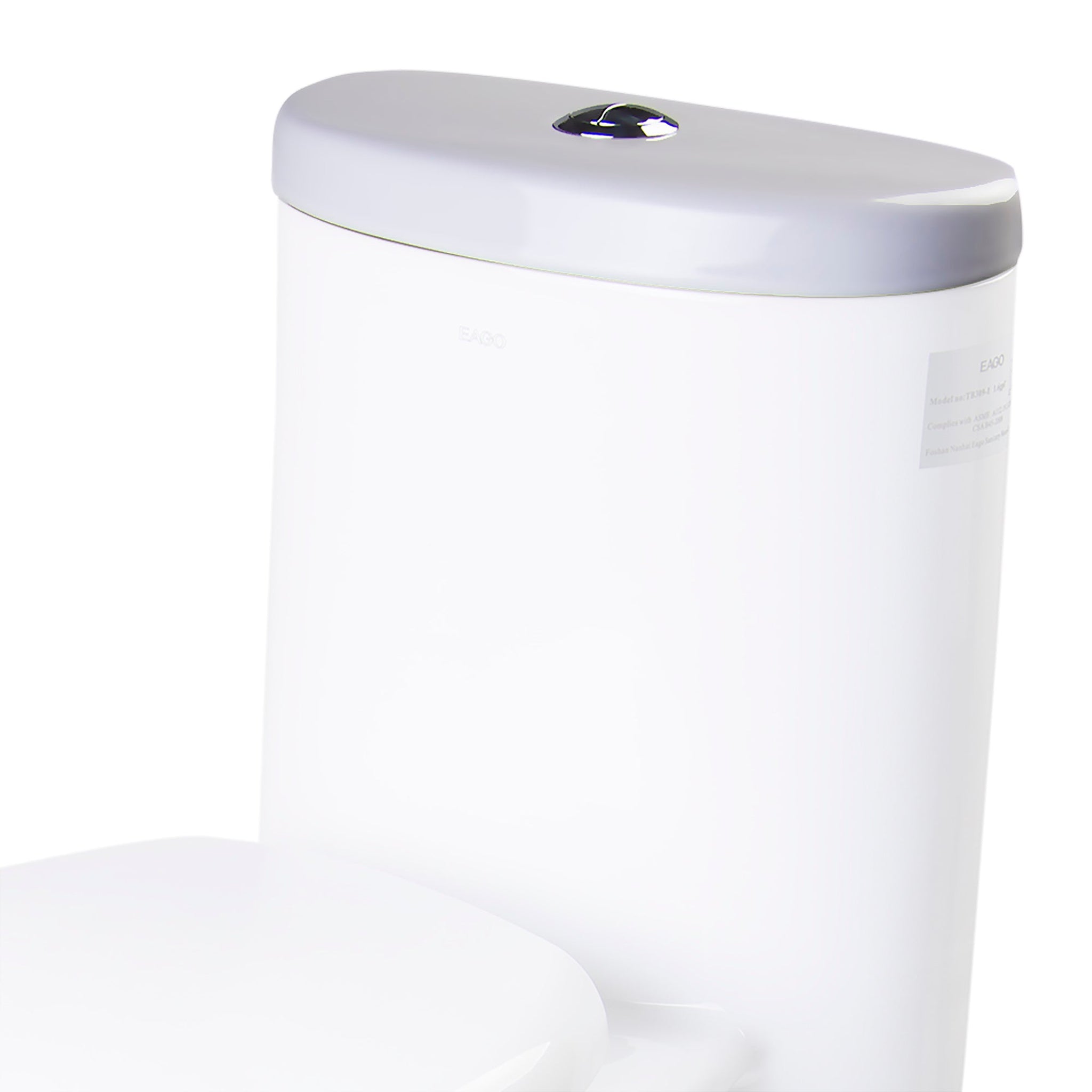 Eago Toilet Lid for TB309 15" White Ceramic Toilet – US Bath Store