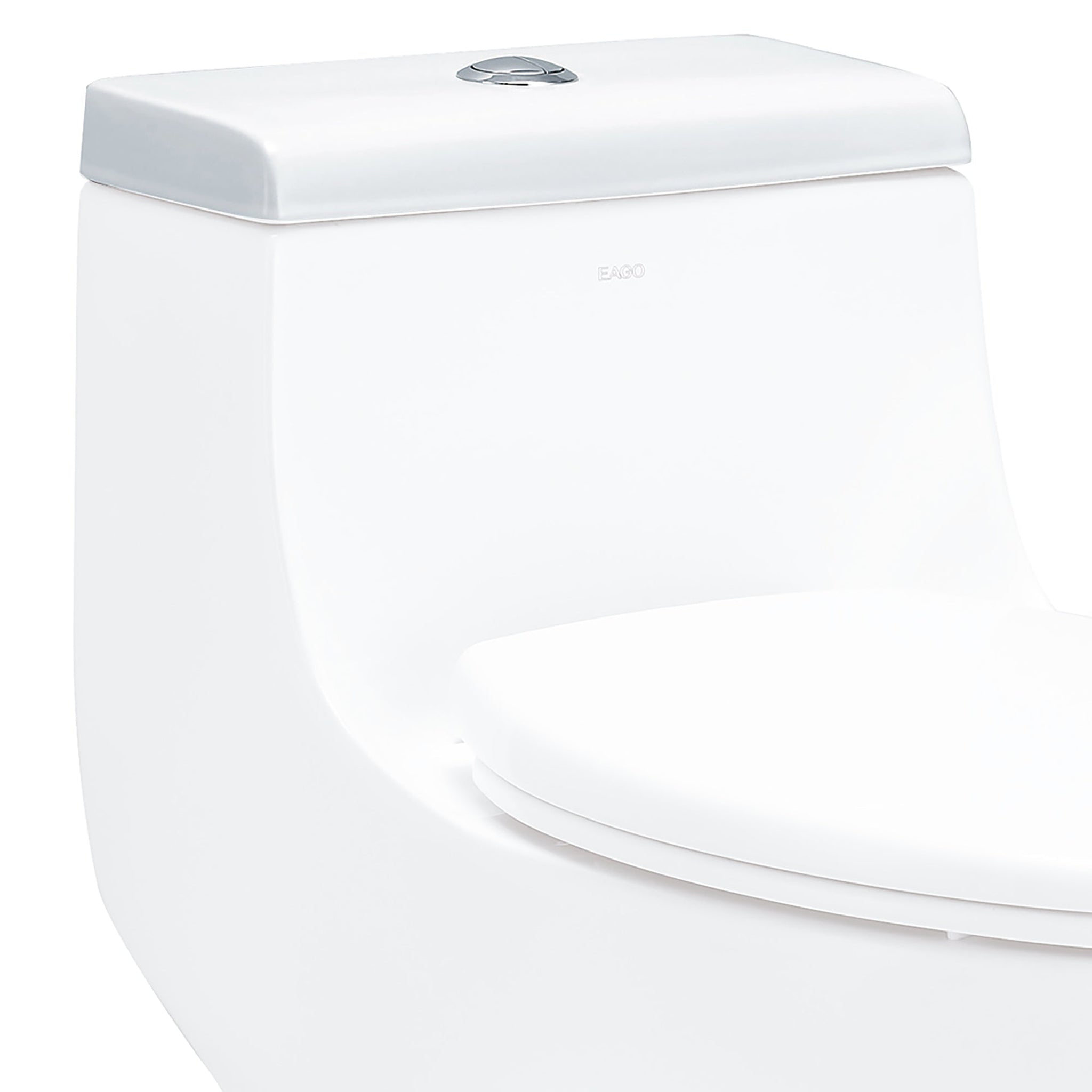 Eago Toilet Lid for TB358 15" White Ceramic Toilet – US Bath Store