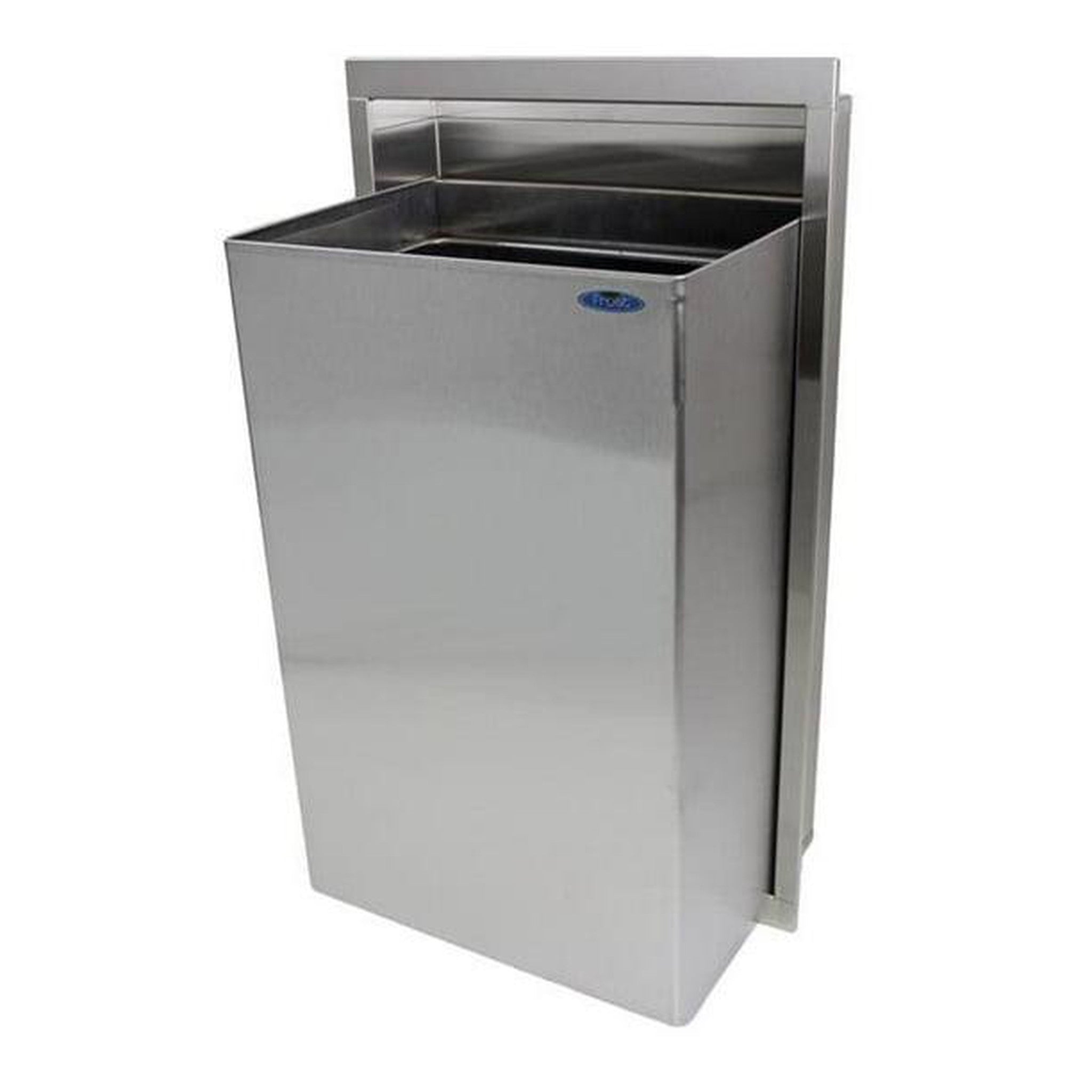 Frost 17.25 x 12 x 30 Stainless Steel Satin Waste Receptacles – US Bath ...