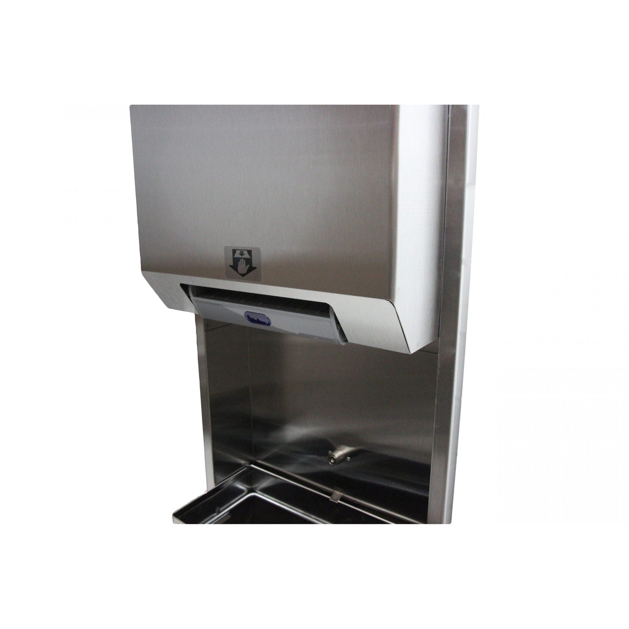 Frost 422-70A Recessed Automatic Stainless Steel Paper Dispensers and ...