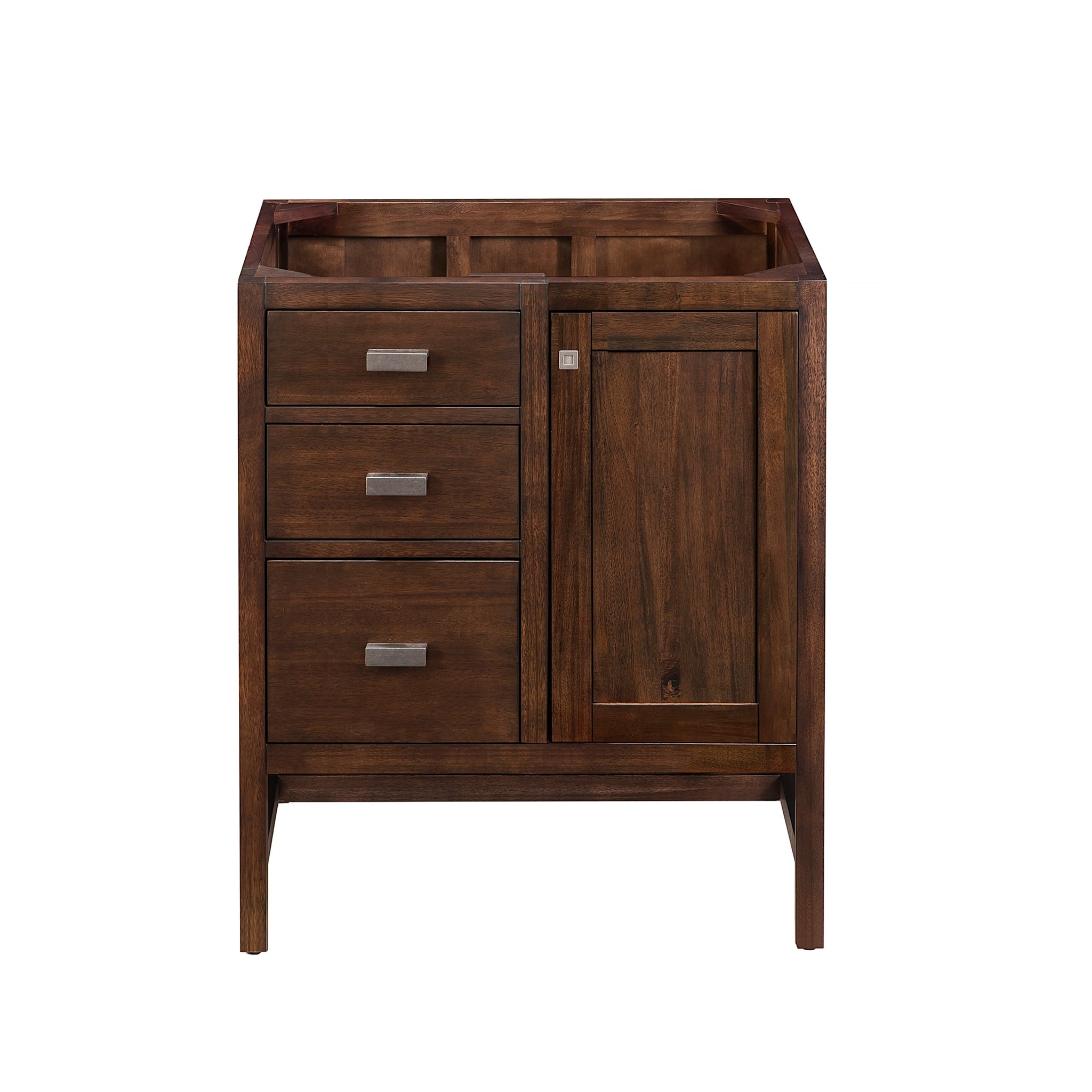 James Martin Vanities Addison 30" Mid Century Acacia Single Vanity Cab ...