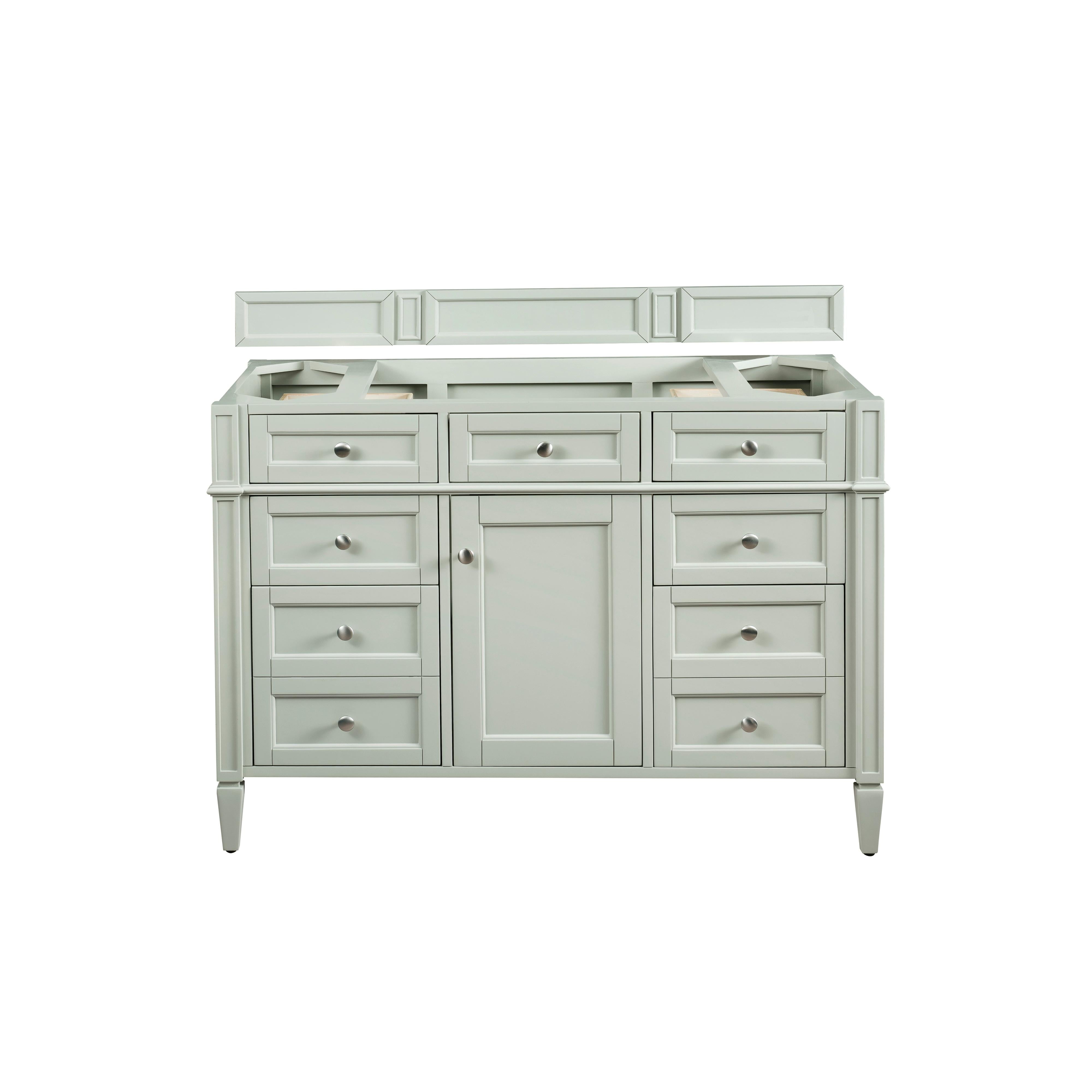 James Martin Vanities Brittany 48" Sage Green Single Vanity Cabinet ...