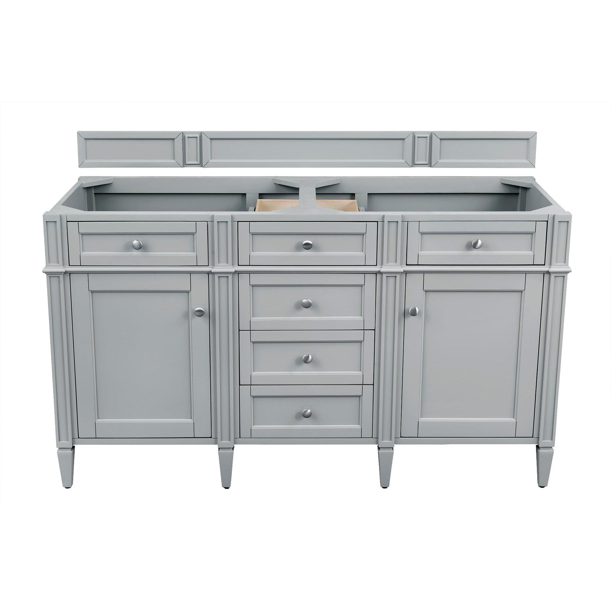 James Martin Vanities Brittany 60" Urban Gray Double Vanity – US Bath Store