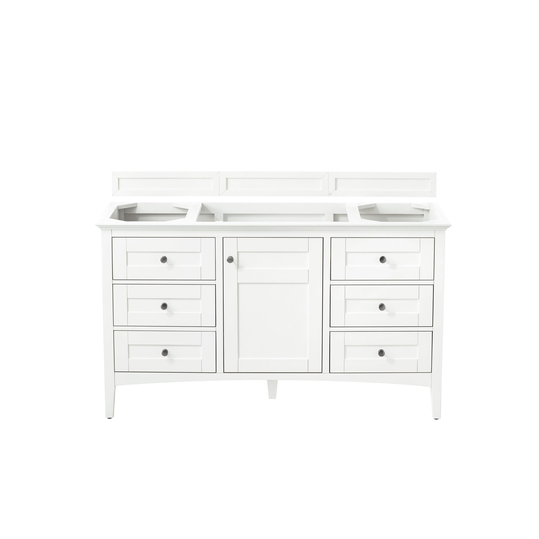 James Martin Vanities Palisades 60" Bright White Single Vanity – US ...