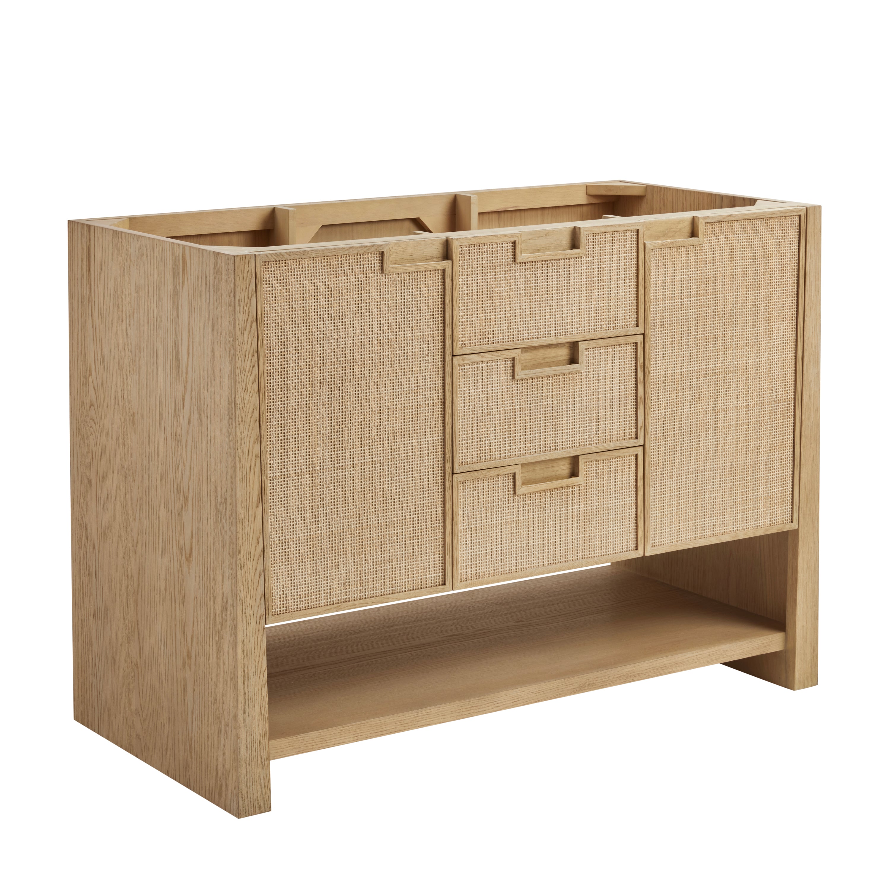 James Martin Vanities Solene 48" Seaside Oak Single Vanity – US Bath Store