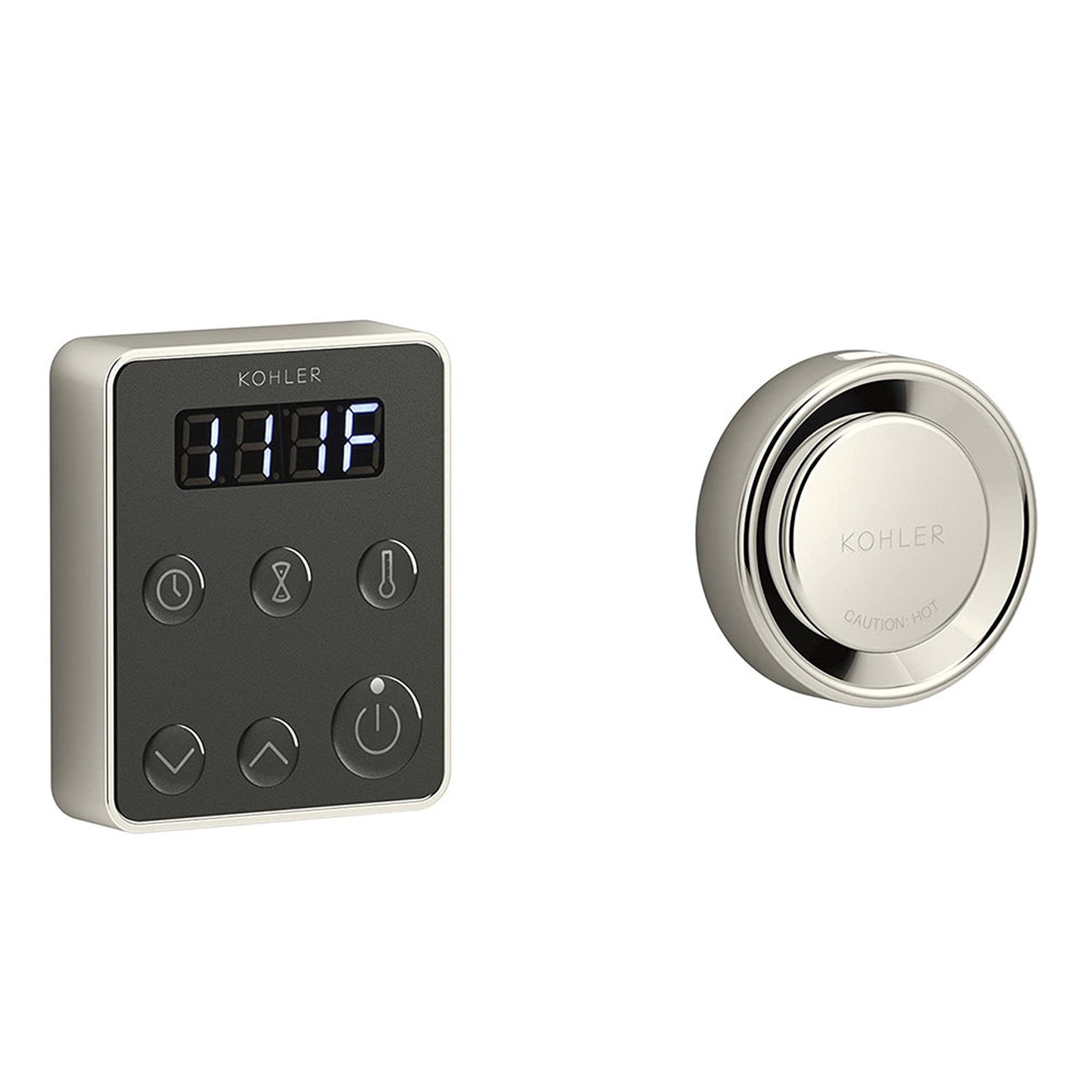 Kohler Invigoration K-5557 Vibrant Polished Nickel Brass Steam ...