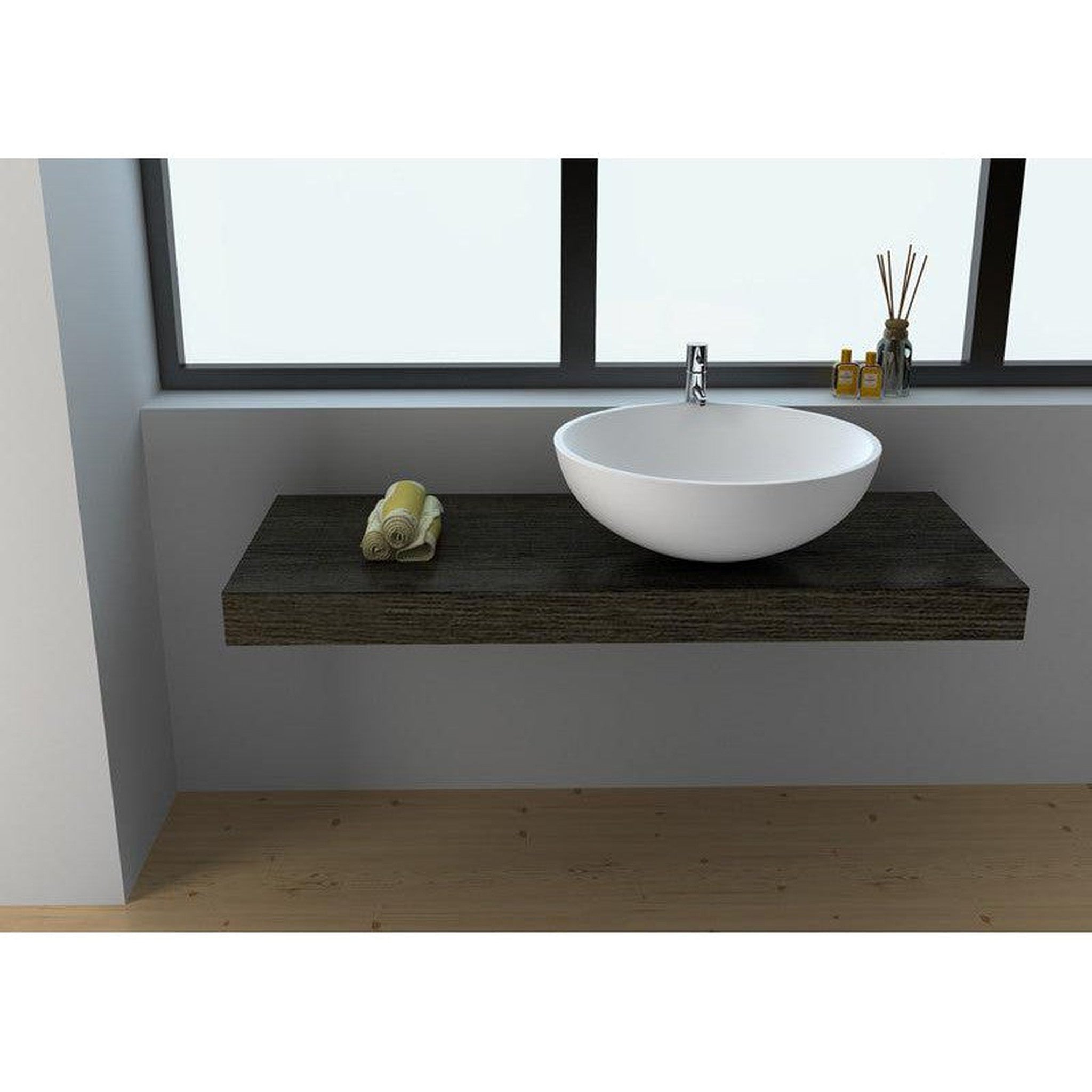 Legion Furniture WJ9038-W 20" White Matte Solid Surface Sink Bowl – US ...