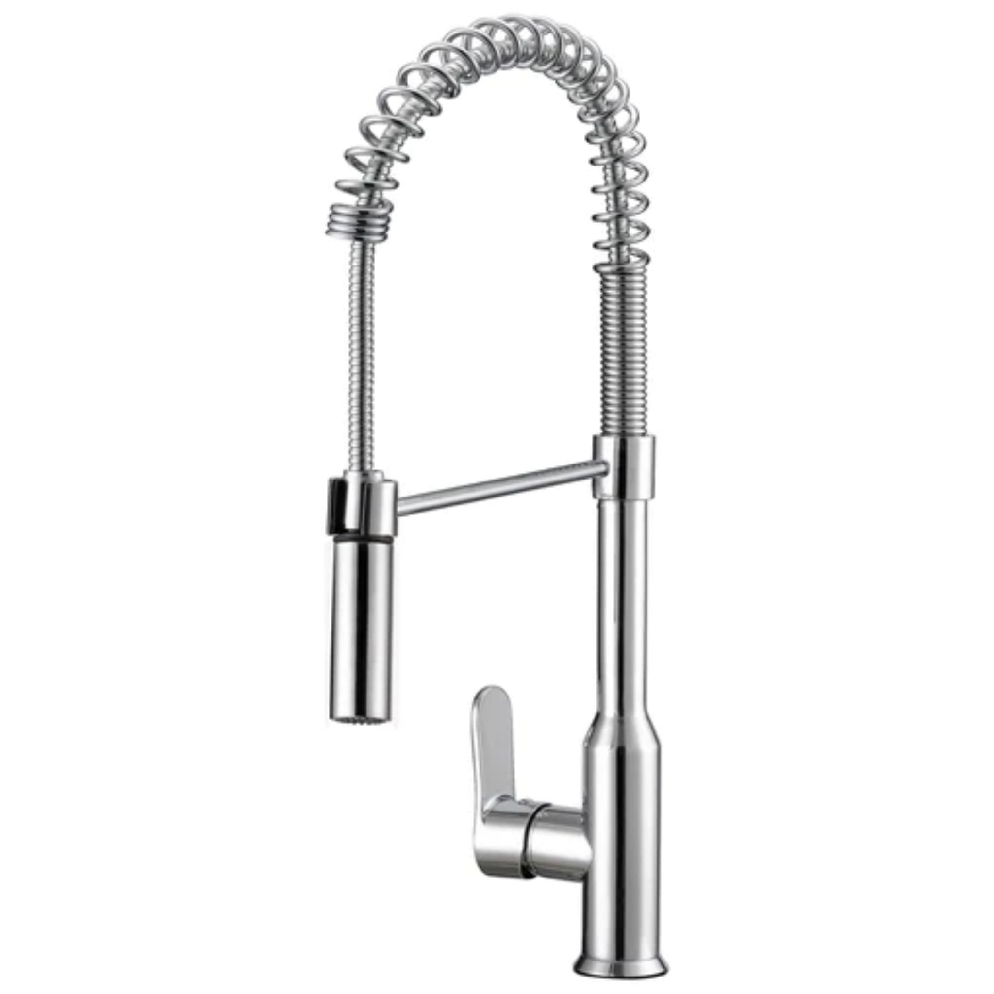LessCare Chrome Modern Spring-Type Kitchen Faucet – US Bath Store
