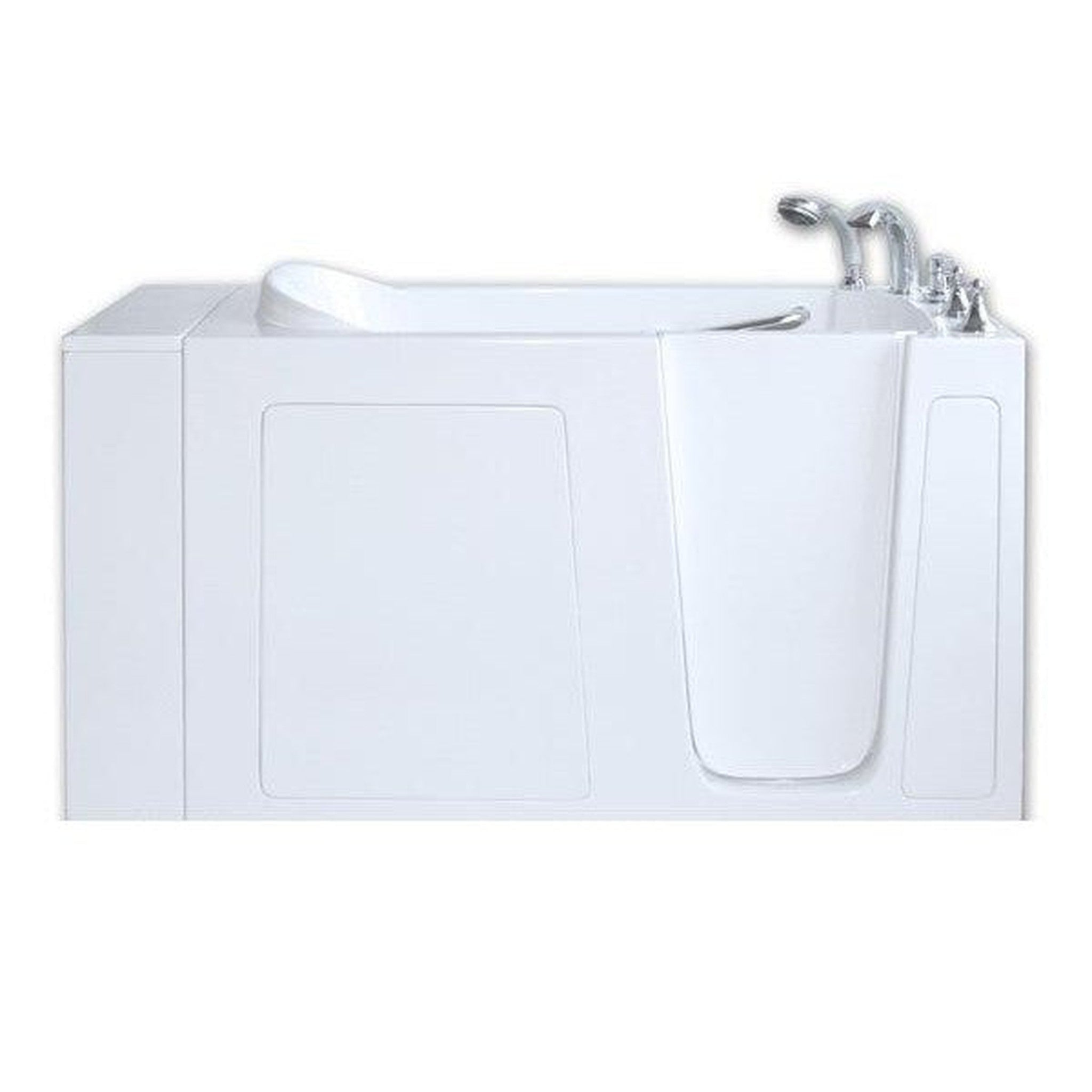 Mobility Bathworks 26"W x 53"L x 36"H Walk-In Right Hand Soaker Tub ...