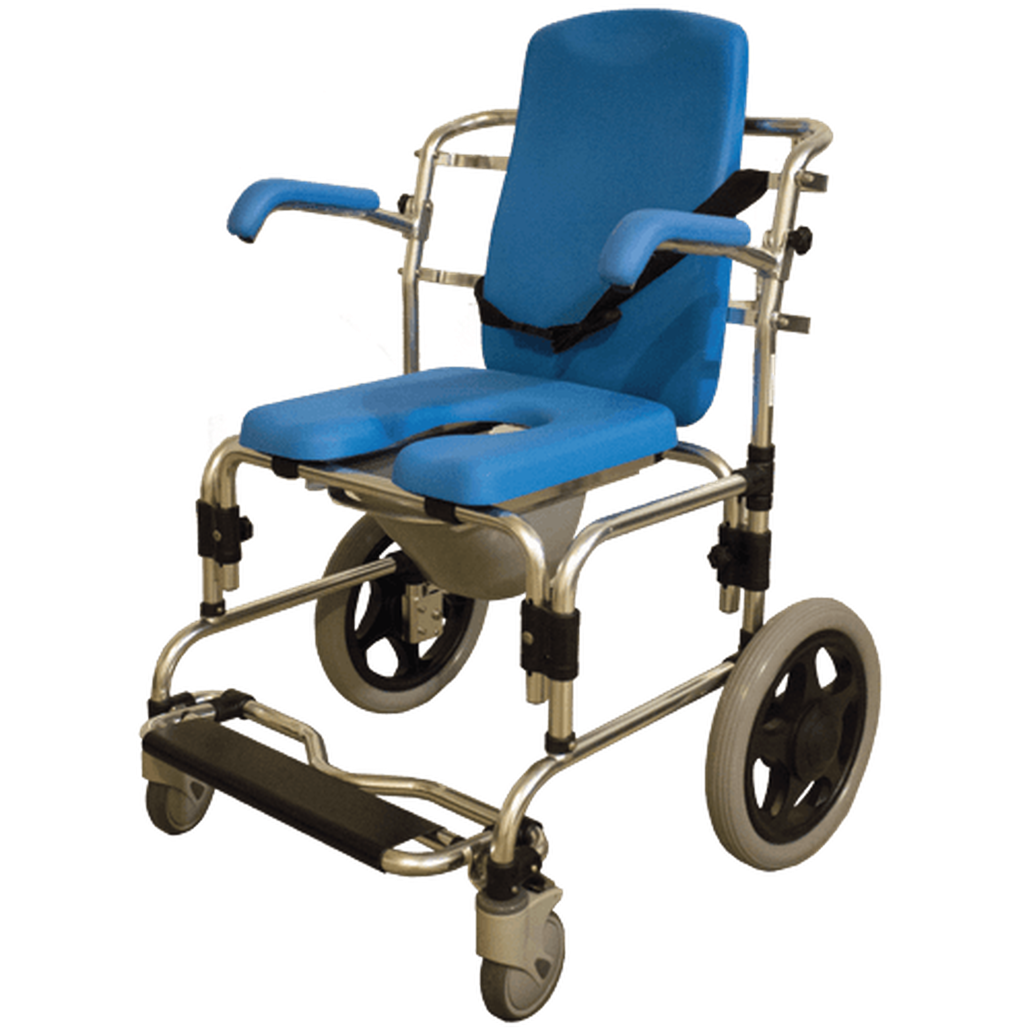 Platinum Health Baltic Professional Transport Commode Chair – US Bath Store