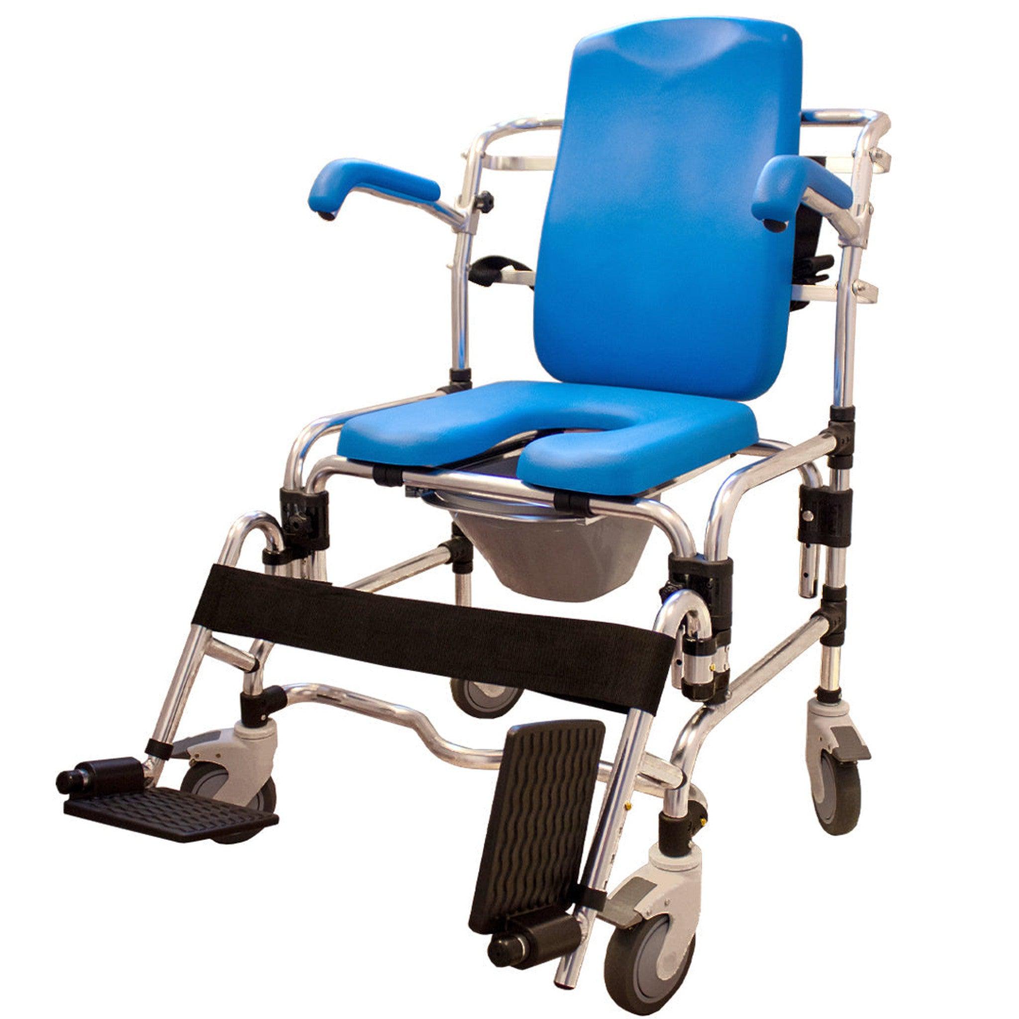 Platinum Health Caspian Professional Mobile Commode Chair – US Bath Store