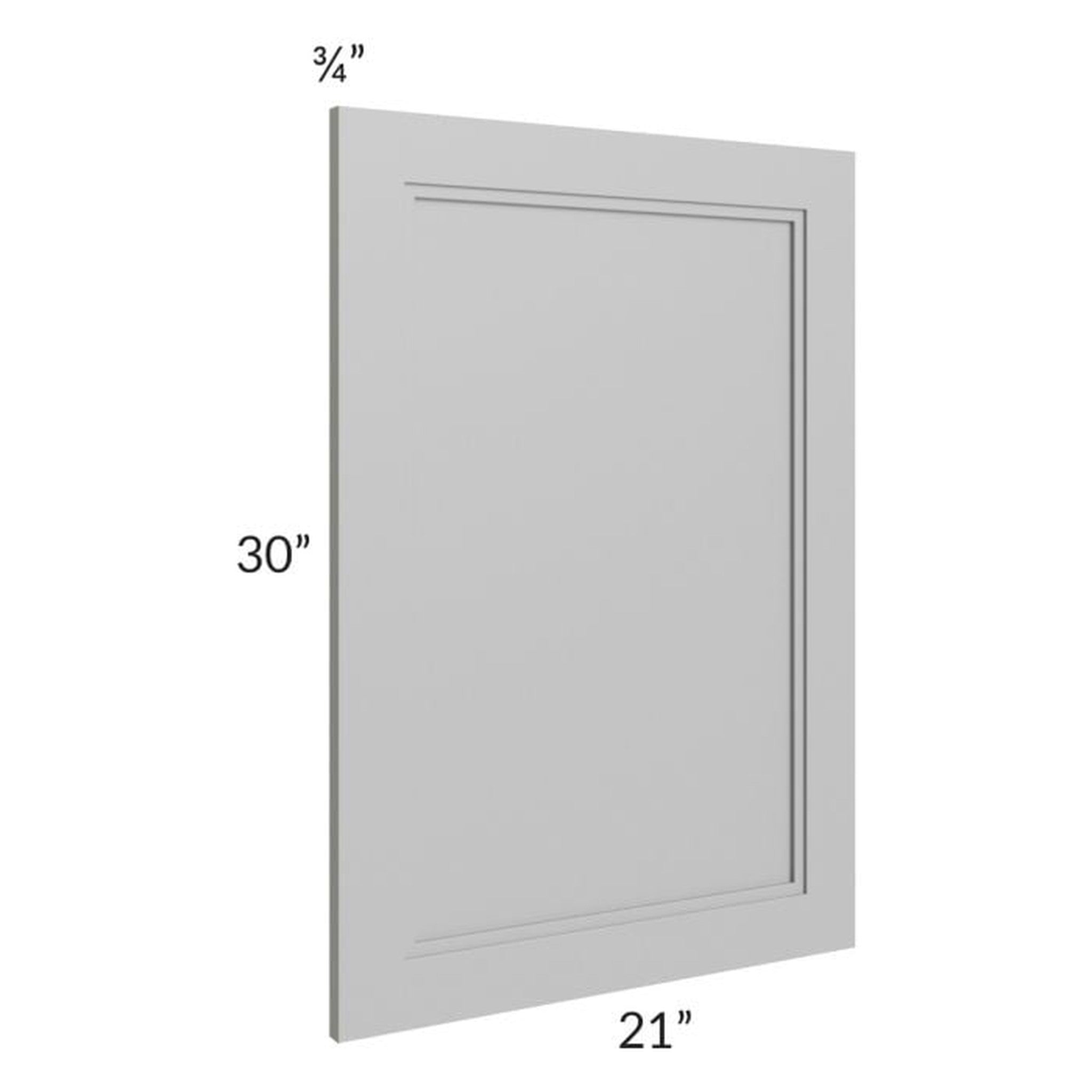 RTA Charlotte Grey Vanity Base Decorative Panel – US Bath Store