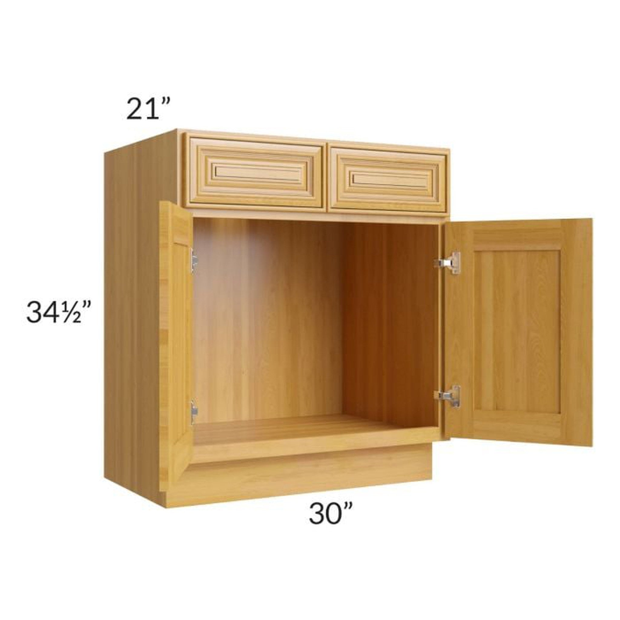 RTA Glazed Praline 30" Vanity Sink Base Cabinet – US Bath Store