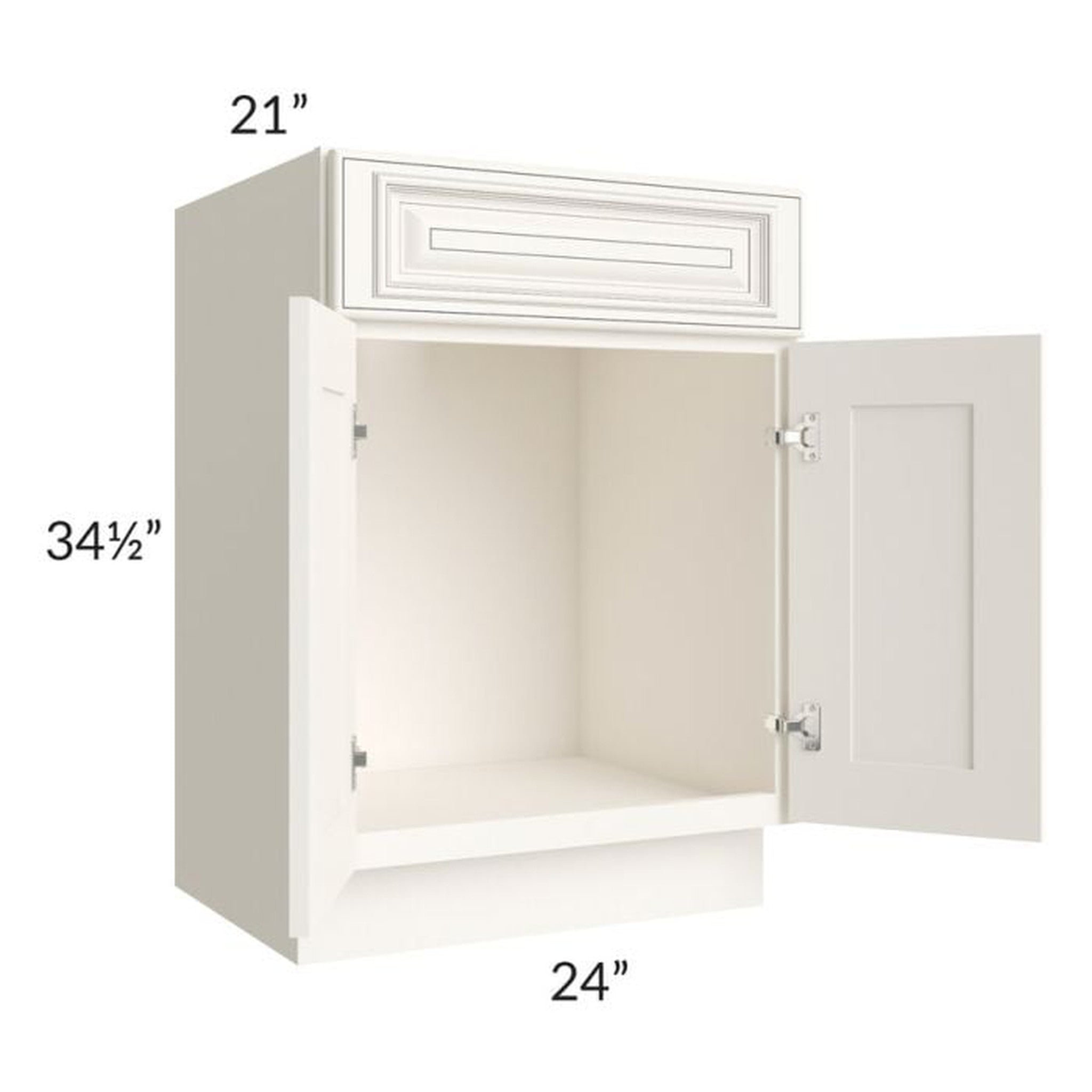 RTA Signature Vanilla Glaze 24" Bathroom Vanity – US Bath Store