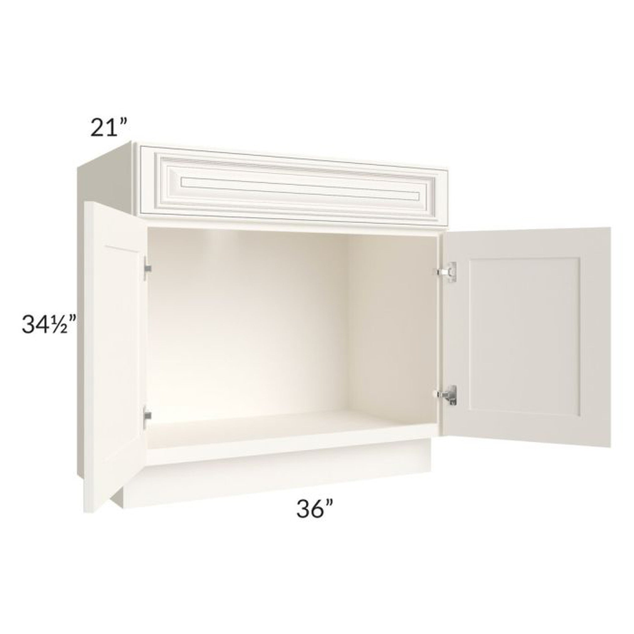 RTA Signature Vanilla Glaze 36" Bathroom Vanity – US Bath Store