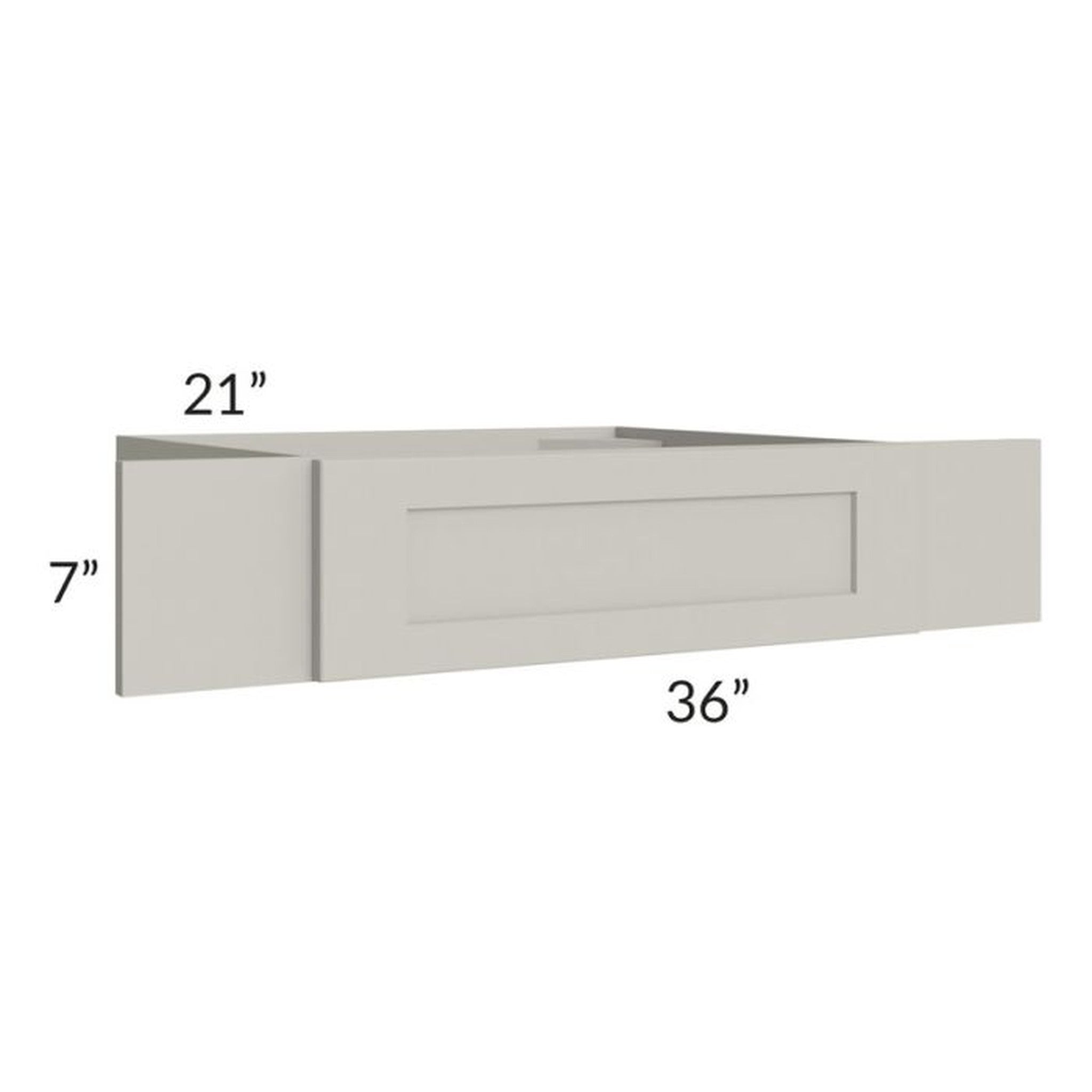 RTA Stone Shaker 36" Vanity Knee Drawer (Can Be Trimmed) – US Bath Store