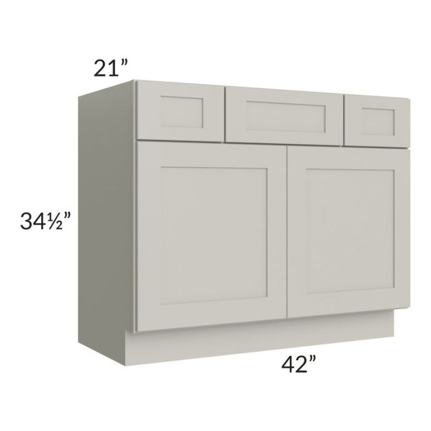 RTA Stone Shaker 42" SD-VSD42 Vanity Base Cabinet – US Bath Store