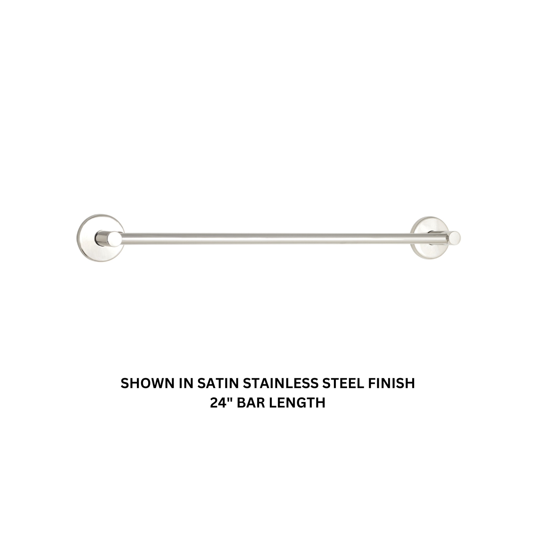 Seachrome Conorado Series 36" Satin Nickel Powder Coat Concealed Mount ...