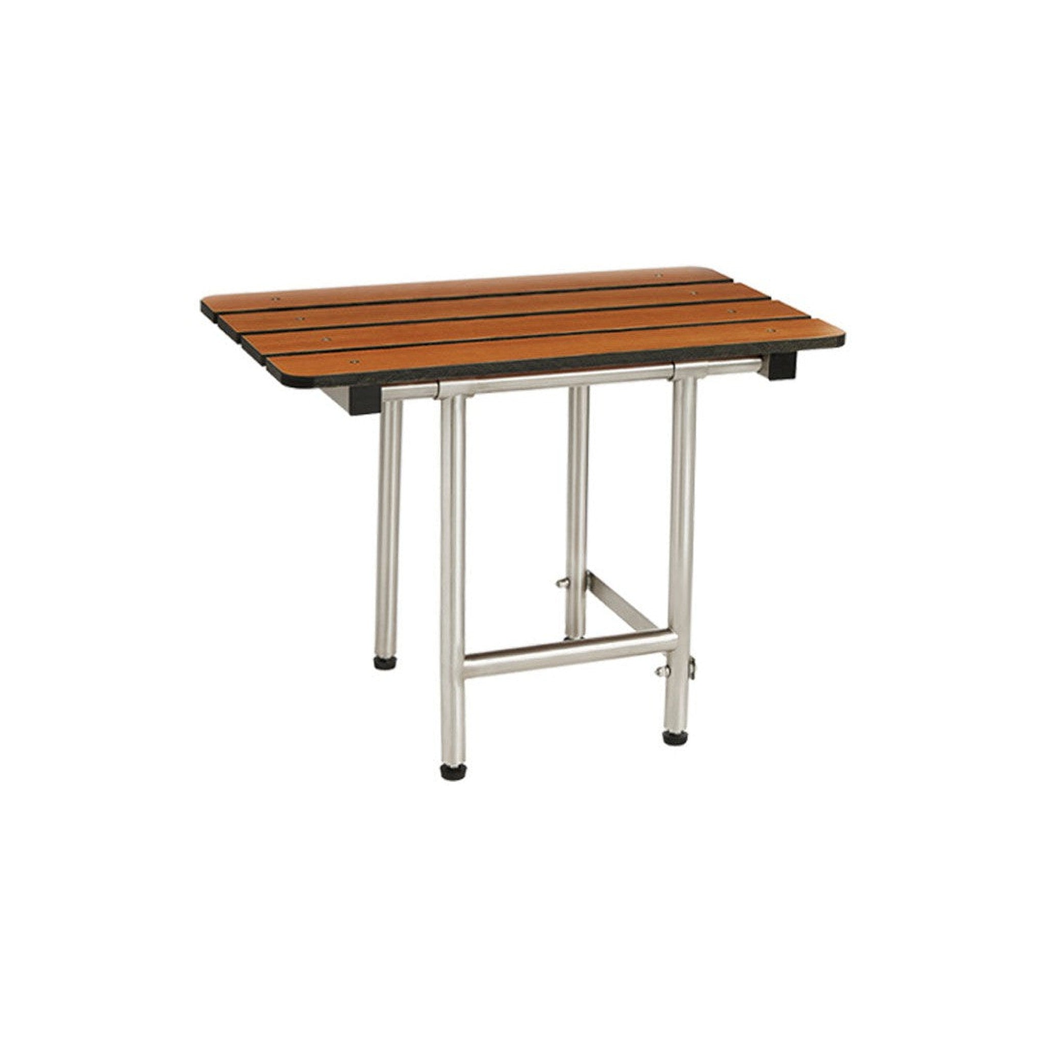 Seachrome Signature Series 18" W x 15" D Teak 3" Phenolic Slats Seat T ...