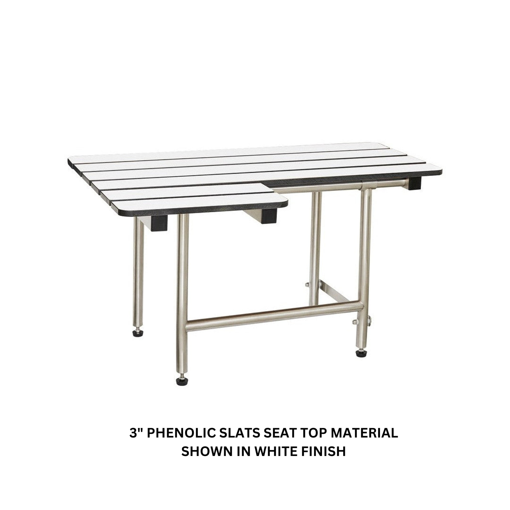Seachrome Signature Series 28" W x 23" D Aged Ash 3" Phenolic Slats Ri ...
