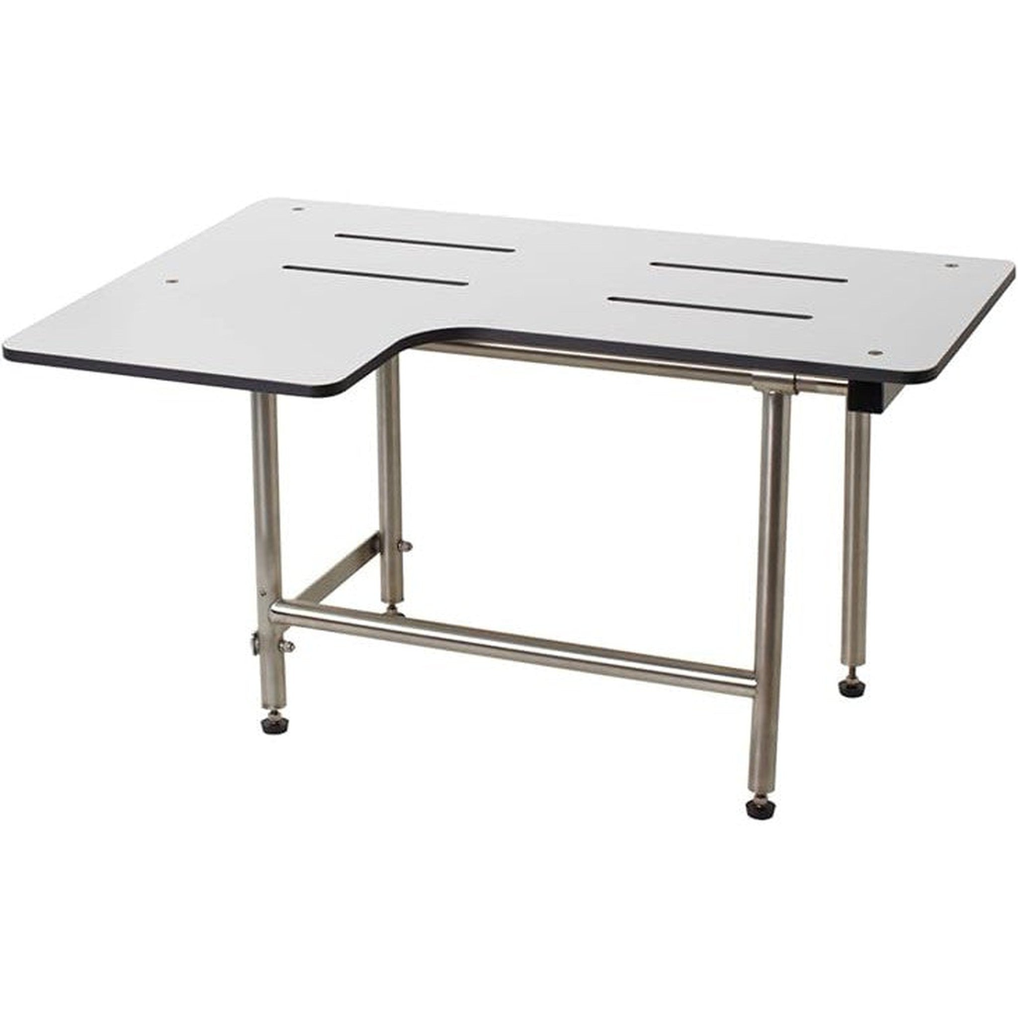 Seachrome Signature Series 28" W x 23" D White One-Piece Solid Phenoli ...
