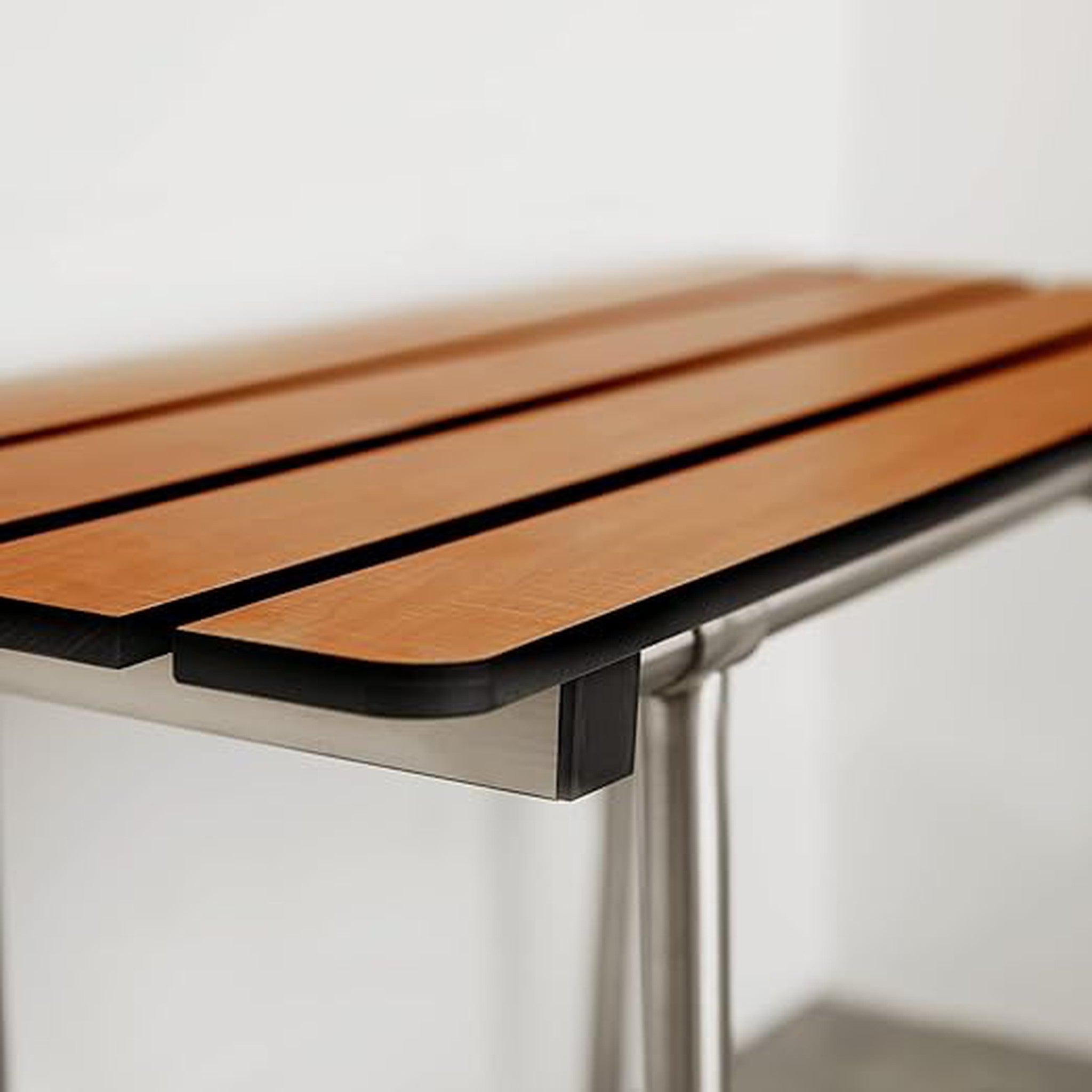 Seachrome Signature Series 32" W x 23" D Teak 3" Phenolic Slats Left-H ...