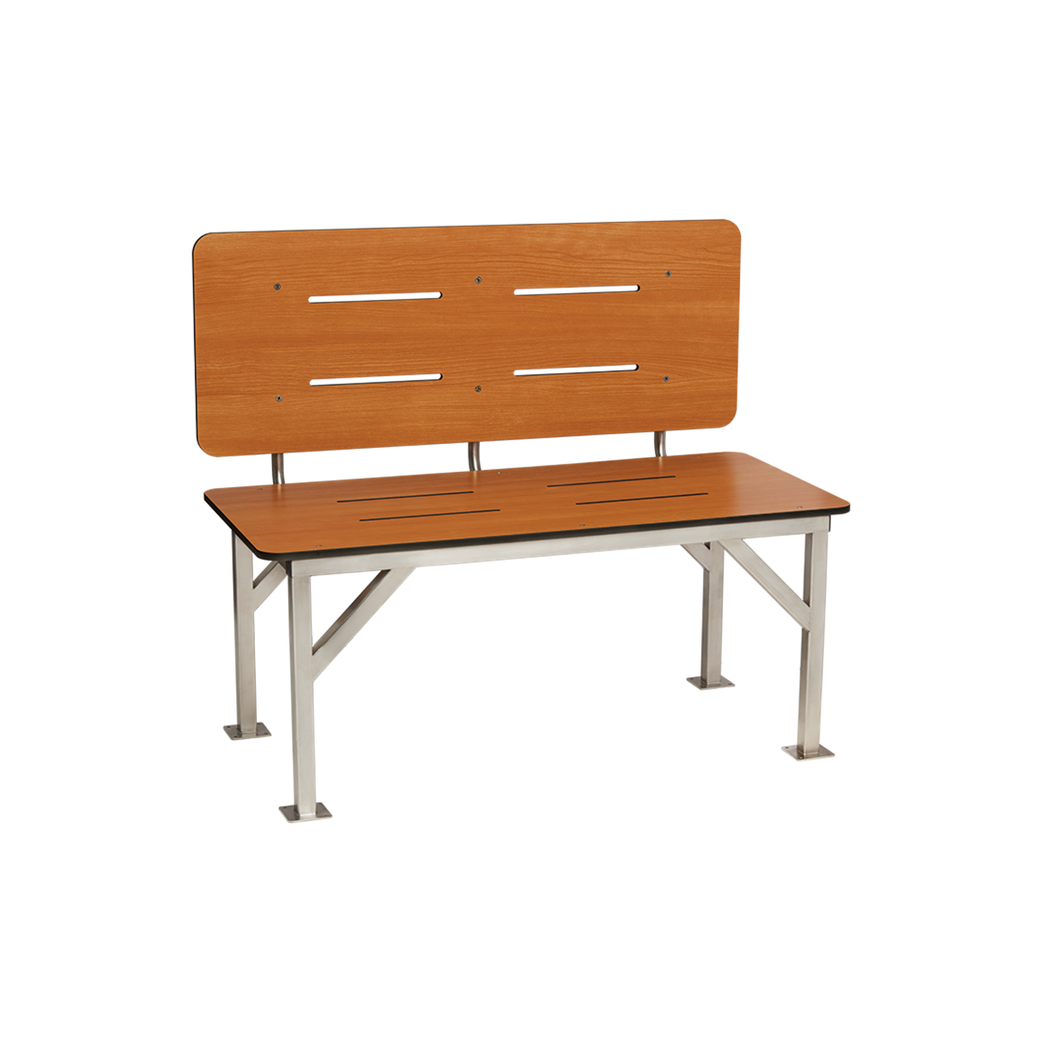 Seachrome Signature Series 48" W x 24" D Teak One-Piece Solid Phenolic ...