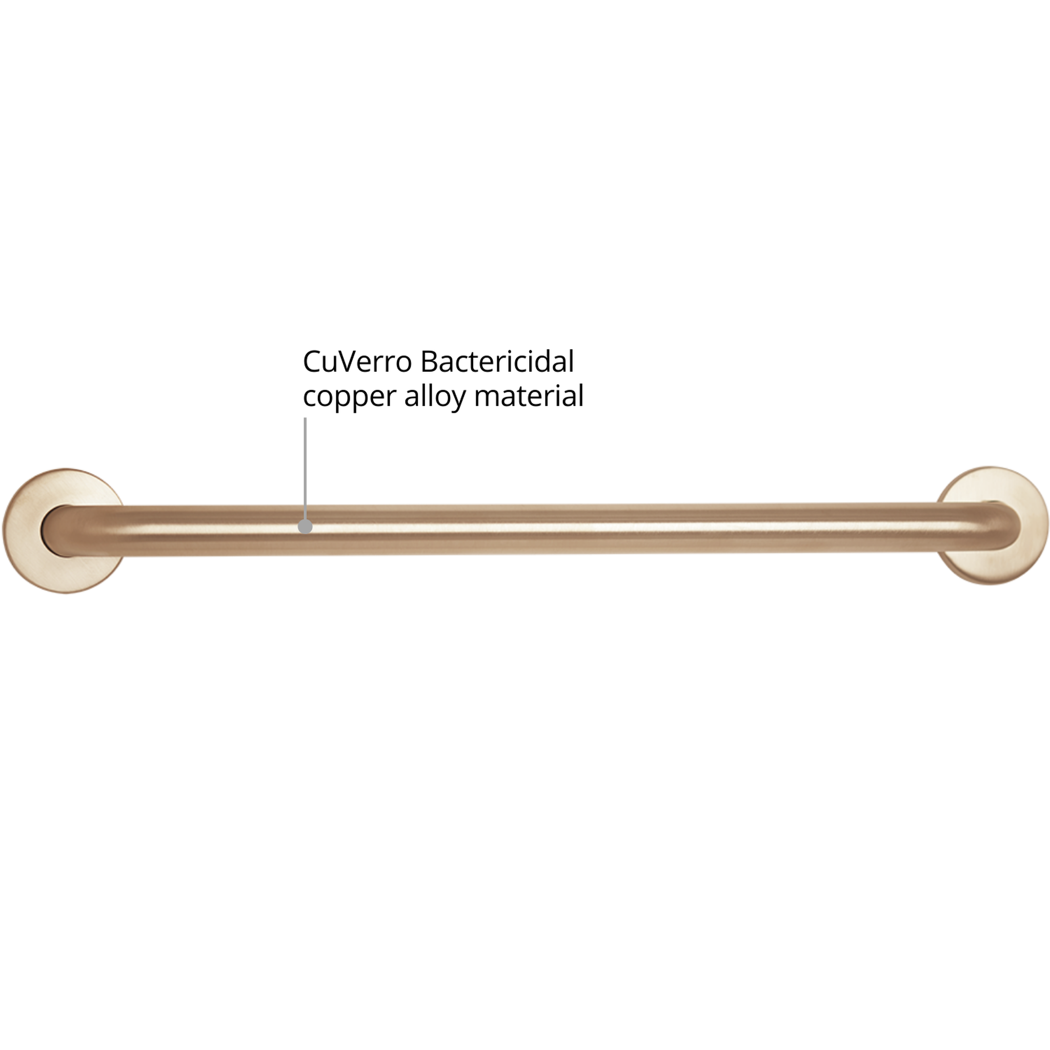 Seachrome Signature Series CuVerro 48" Antimicrobial Copper Alloy 1.5 ...