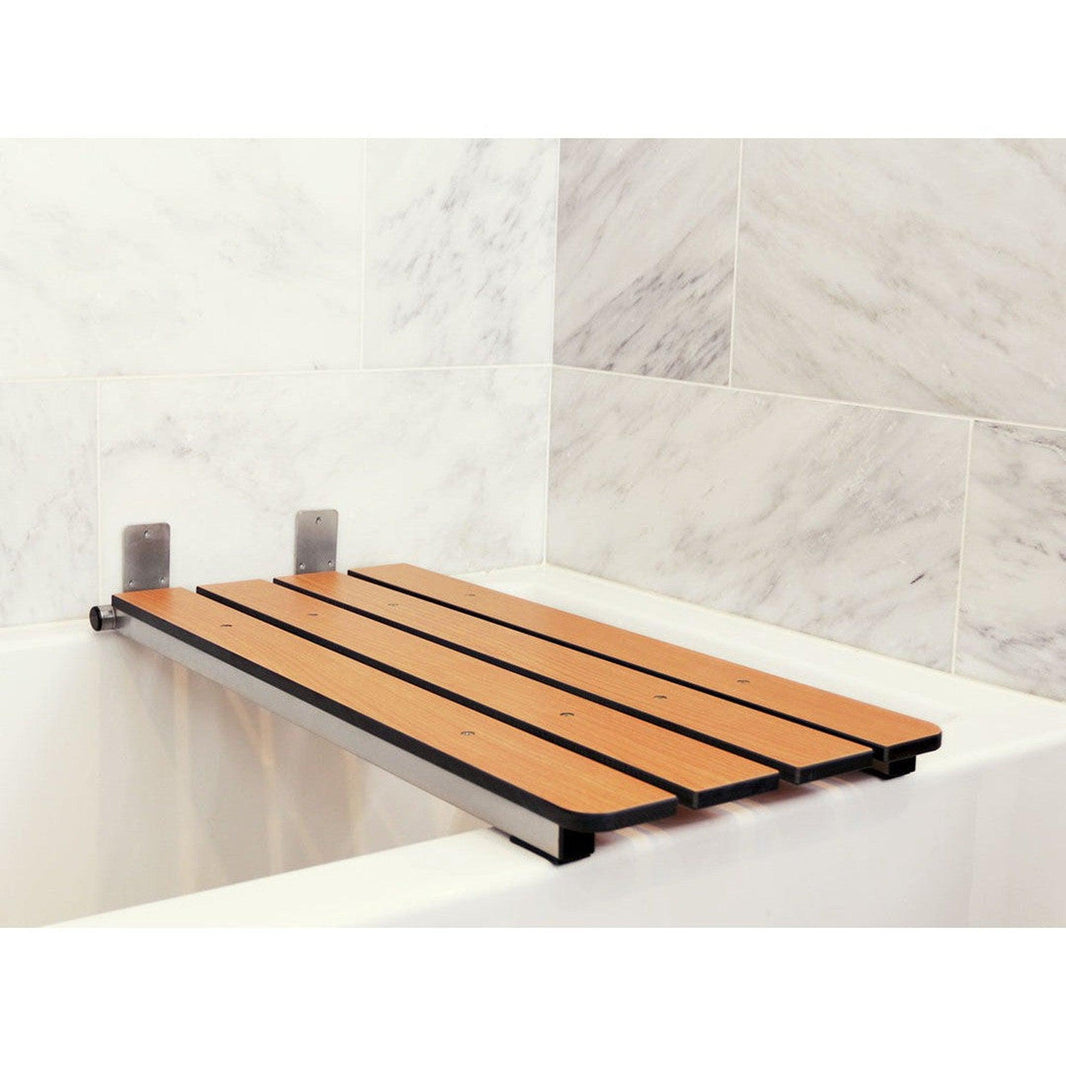 Seachrome Signature Series Hermosa 32" W x 16" D Teak 3" Phenolic Slat ...